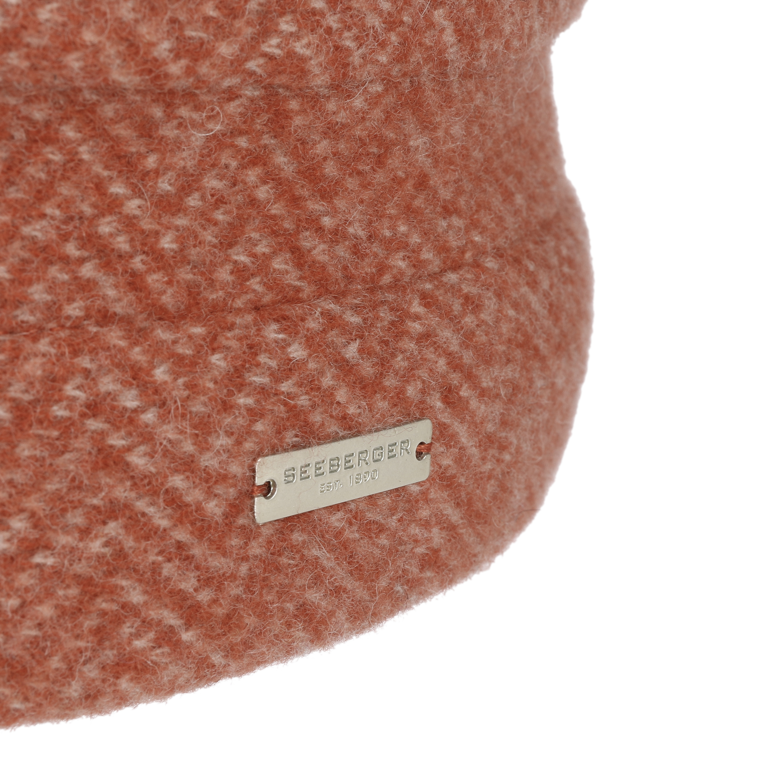 Livelia Herringbone Milled Wool Hat by Seeberger - £38.95
