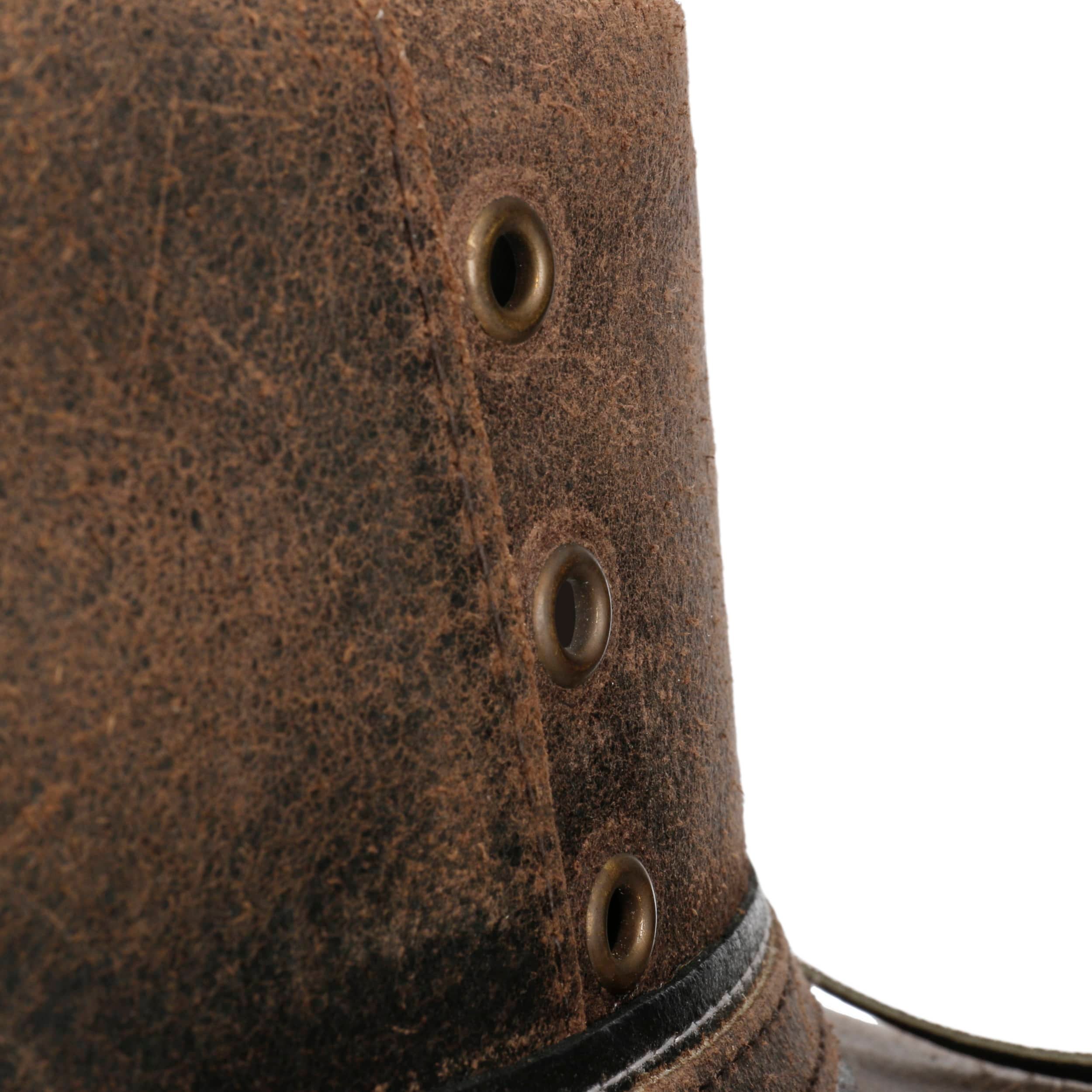 Longford Western Leather Hat by Scippis - £53.95