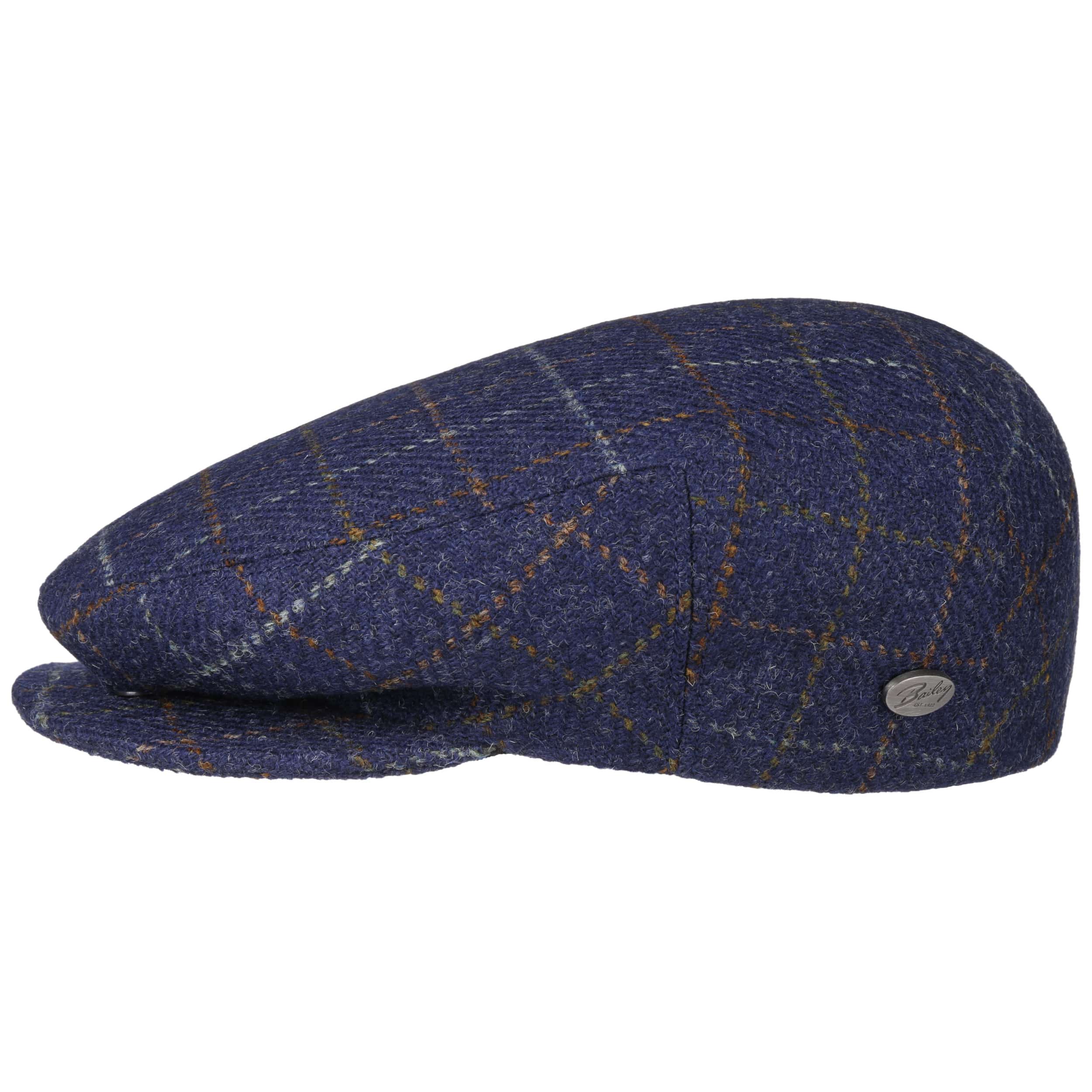 Lord Windowpane Plaid Flat Cap by Bailey 1922 - £58.95