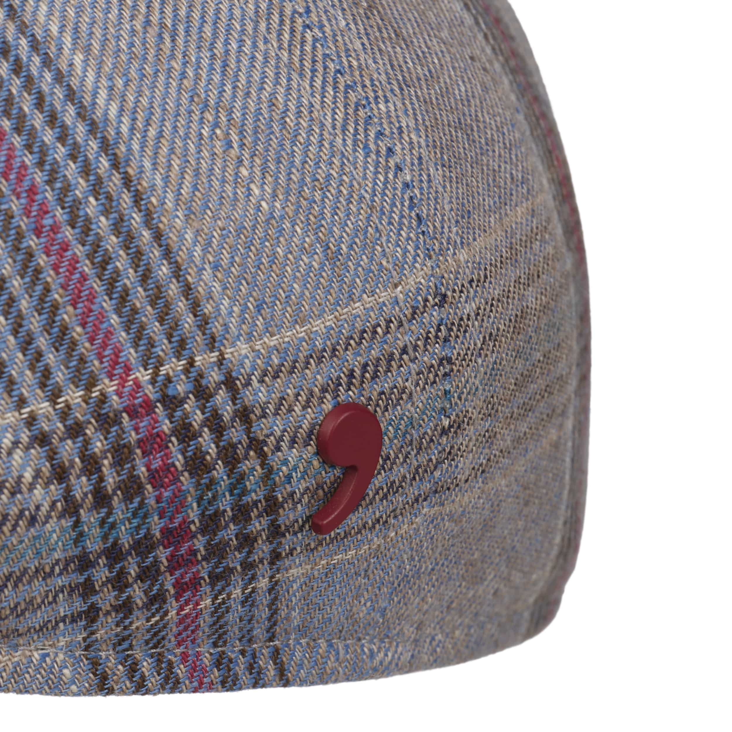 Lorente Check Flat Cap by Alfonso D’Este - £81.95