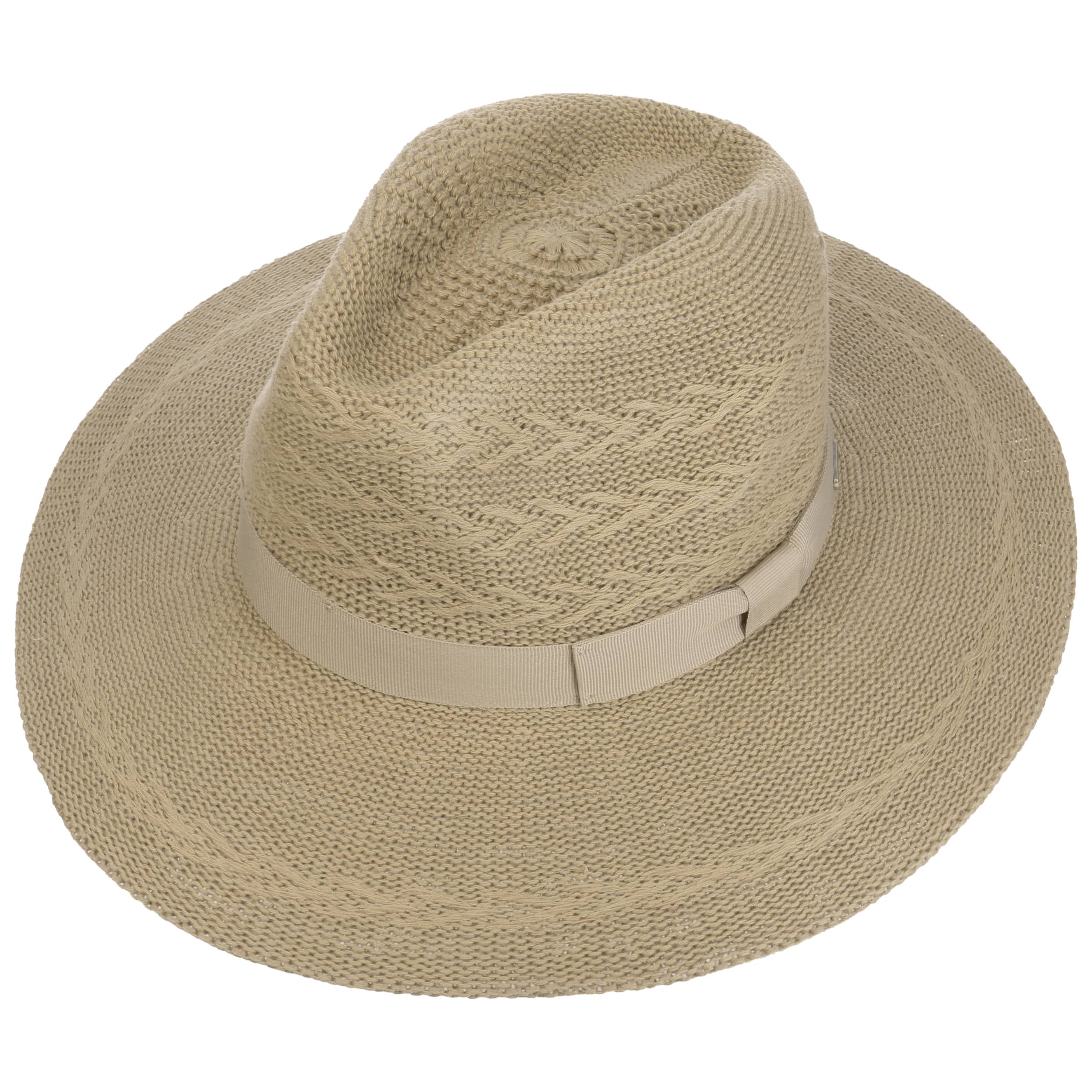 Lyons Knit Pattern Cotton Hat by Brixton - £36.95