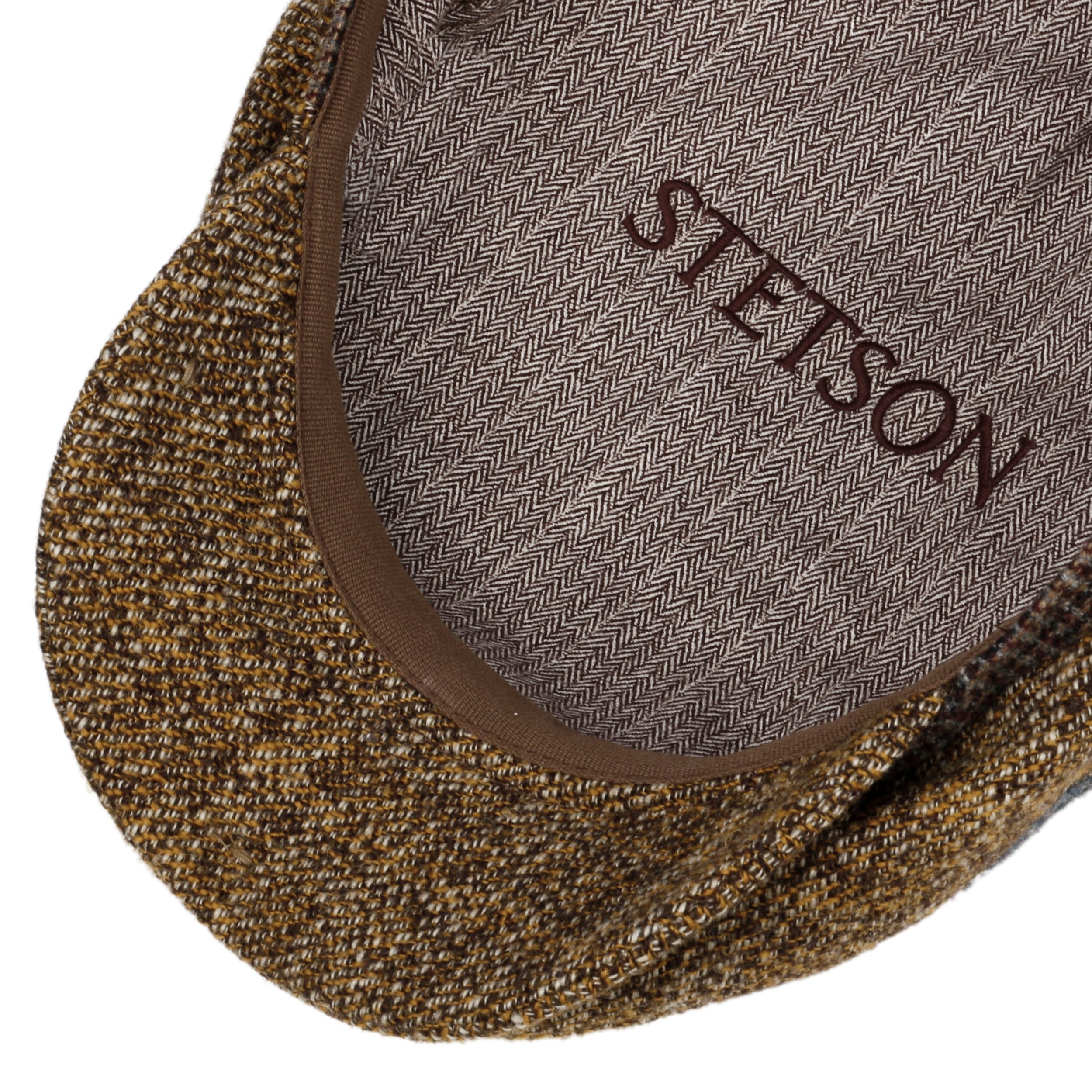 Mandeo Driver Patchwork Flat Cap by Stetson --> Online Hat Shop in the ...