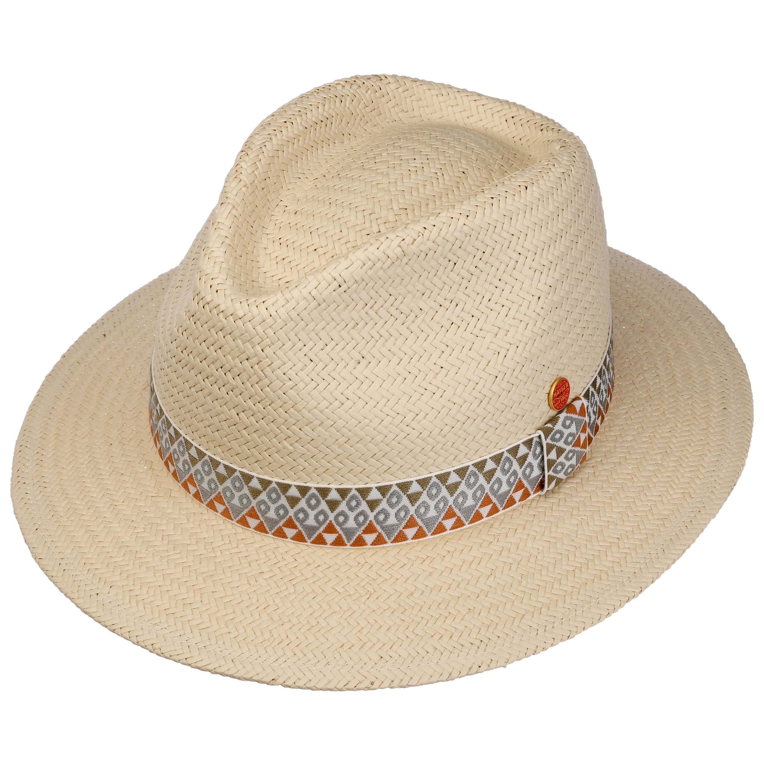 Mathis Colour Band Straw Hat by Mayser - £80.95