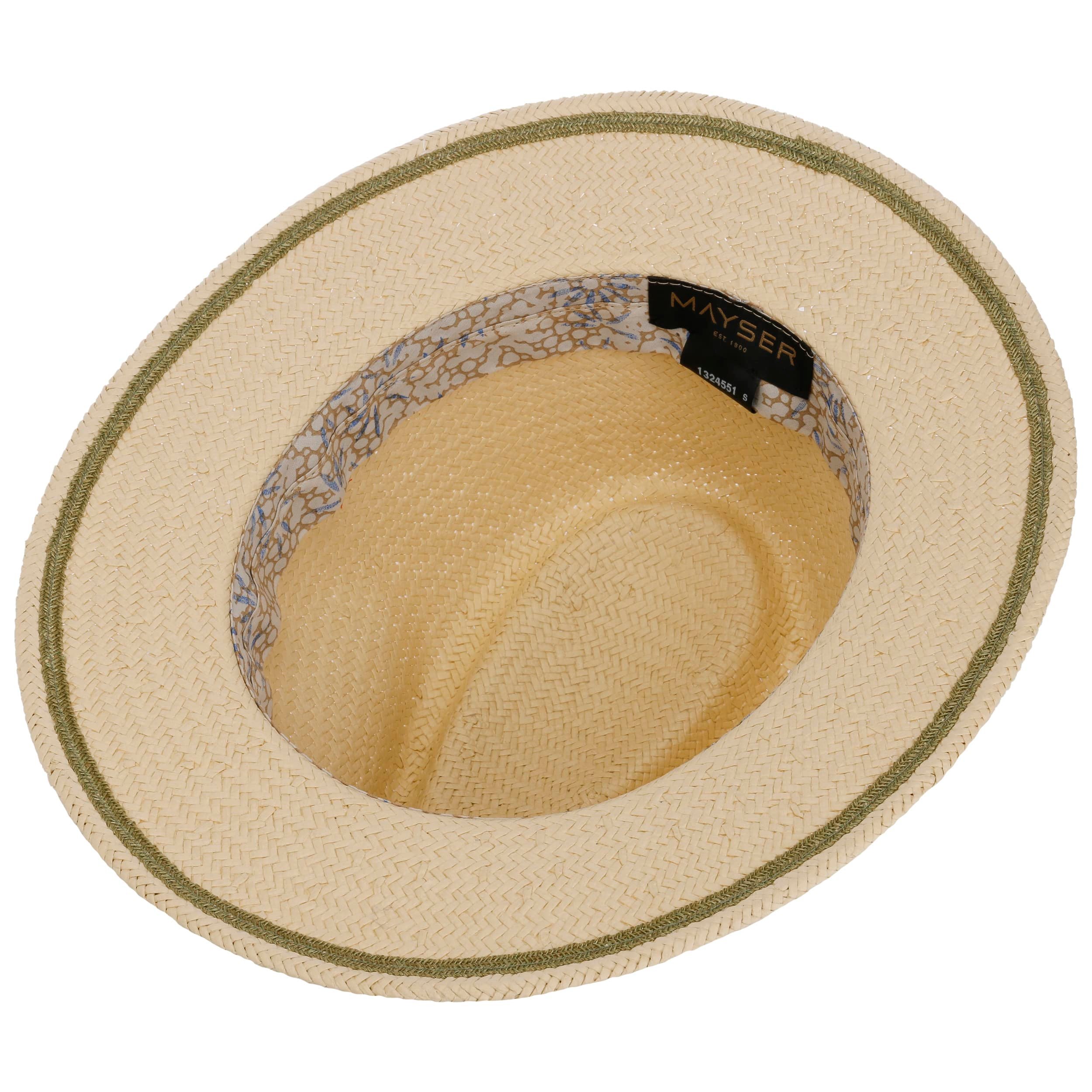 Mathis Colour Band Straw Hat by Mayser - £80.95