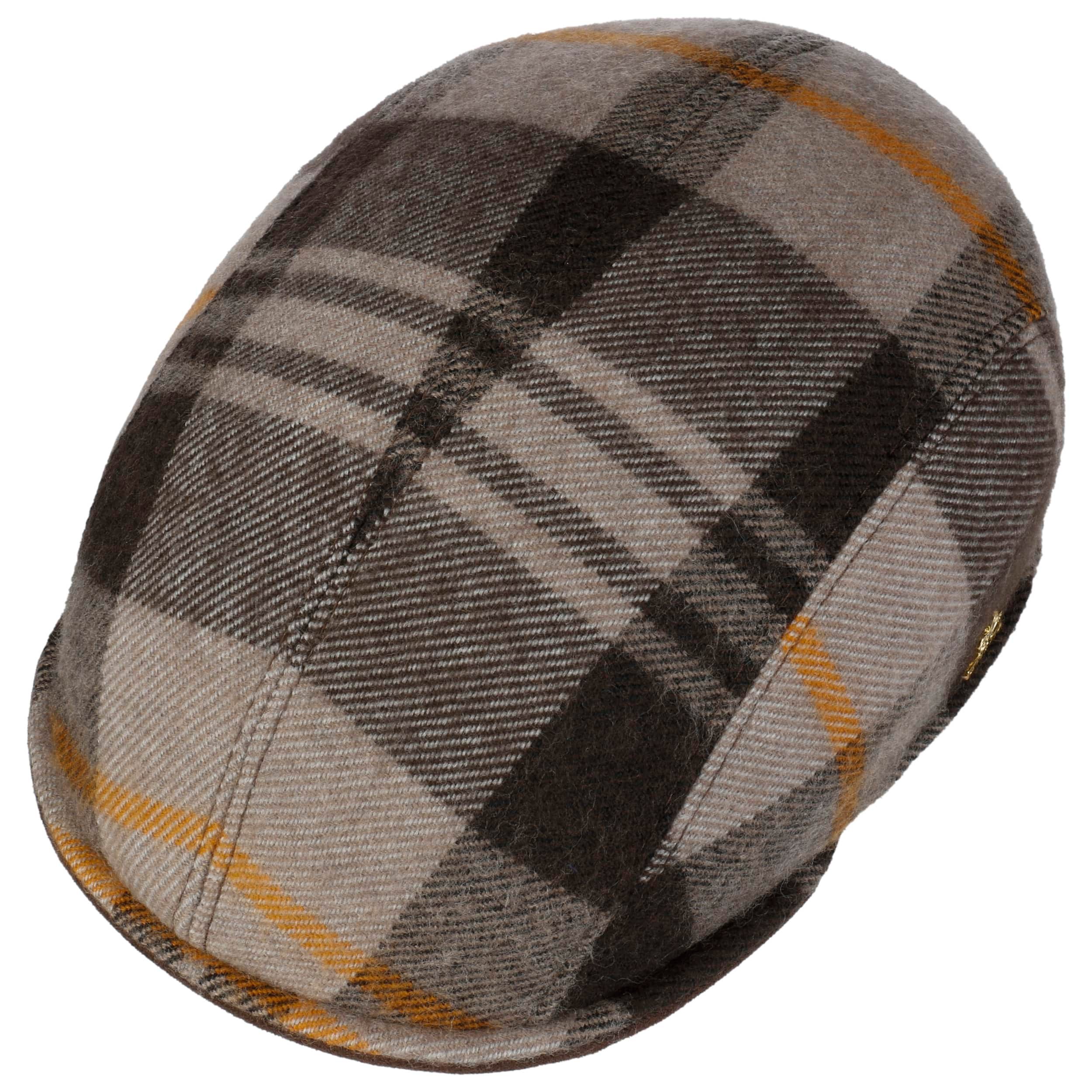 Mattrick Wool Check Flat Cap by Lierys - £94.95