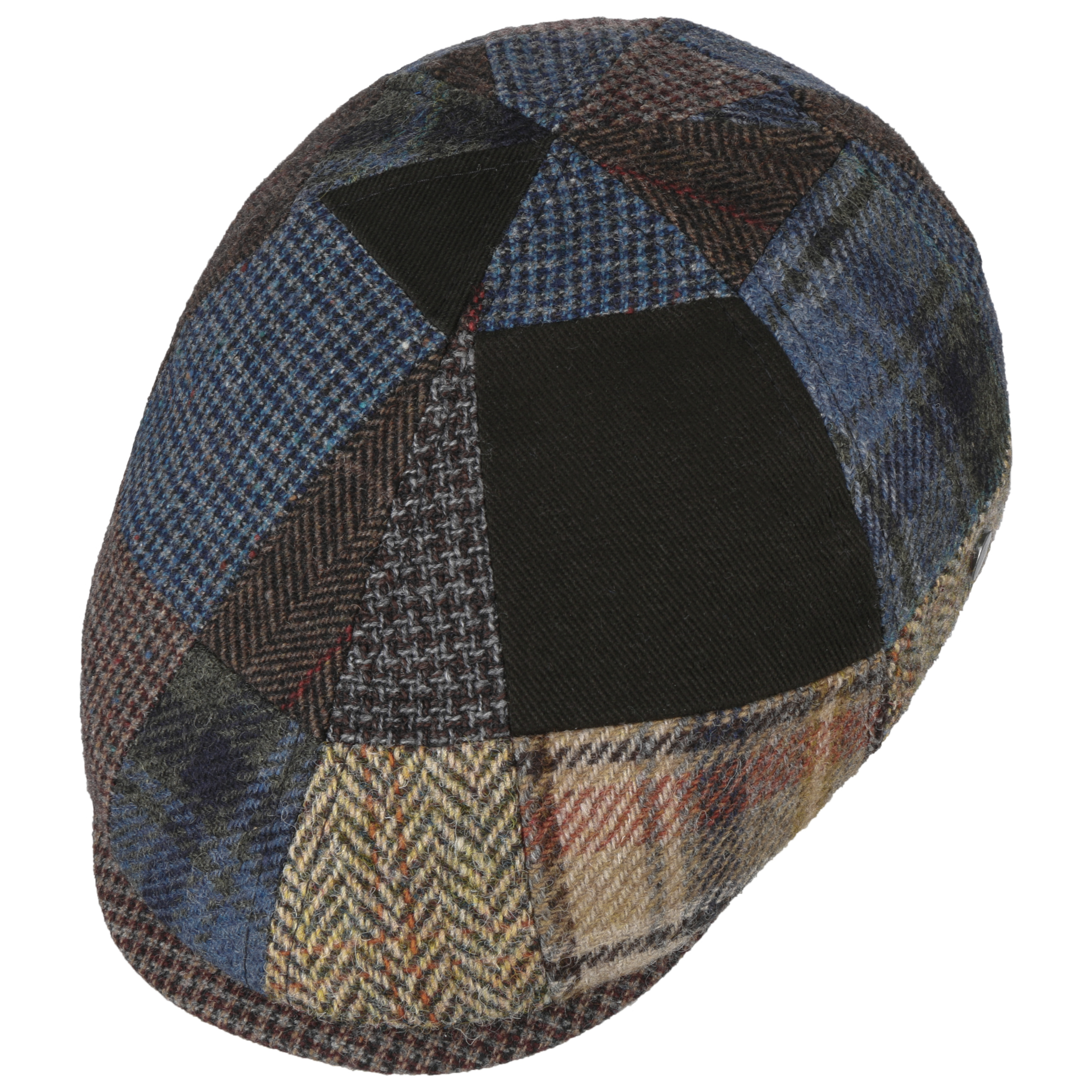 McMarrow Patchwork Flat Cap by Lierys - £57.95
