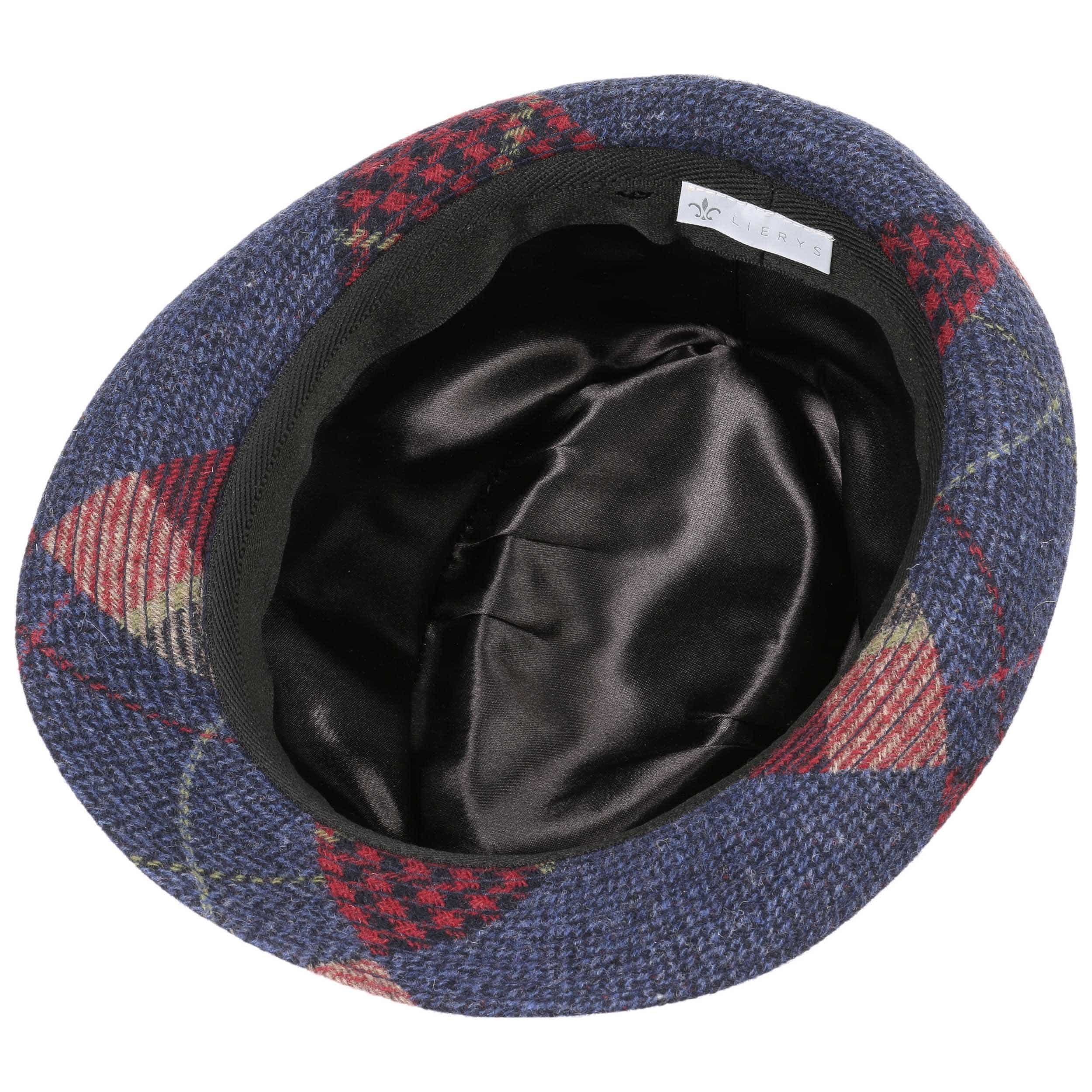 Merino Patchwork Trilby Hat by Lierys - £62.95