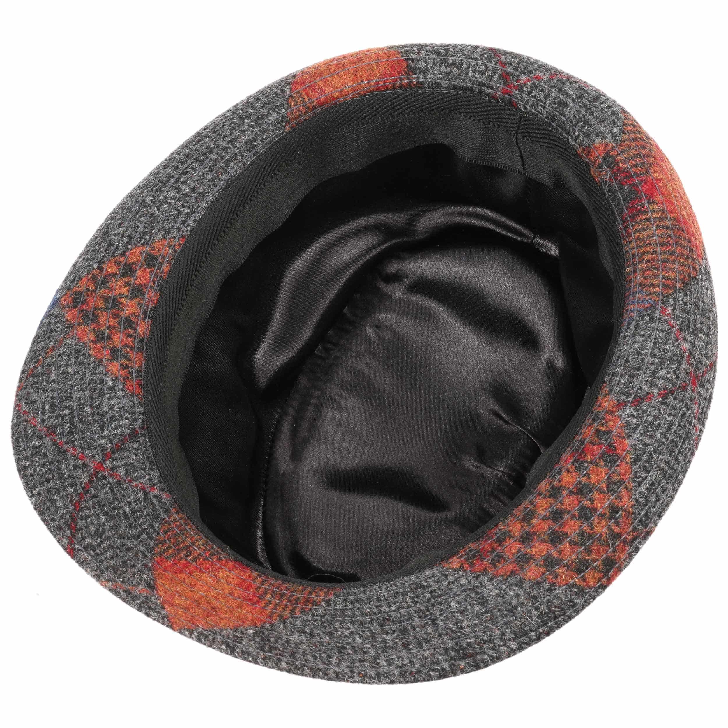 Merino Patchwork Trilby Hat by Lierys - £62.95