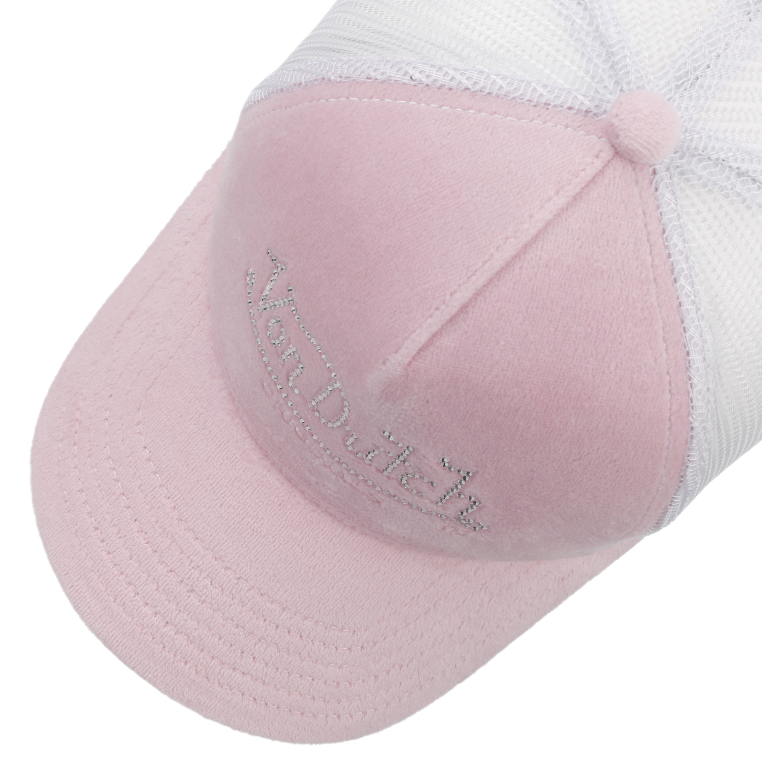 Miami Rhinestone Velvet Trucker Cap by Von Dutch - £32.95