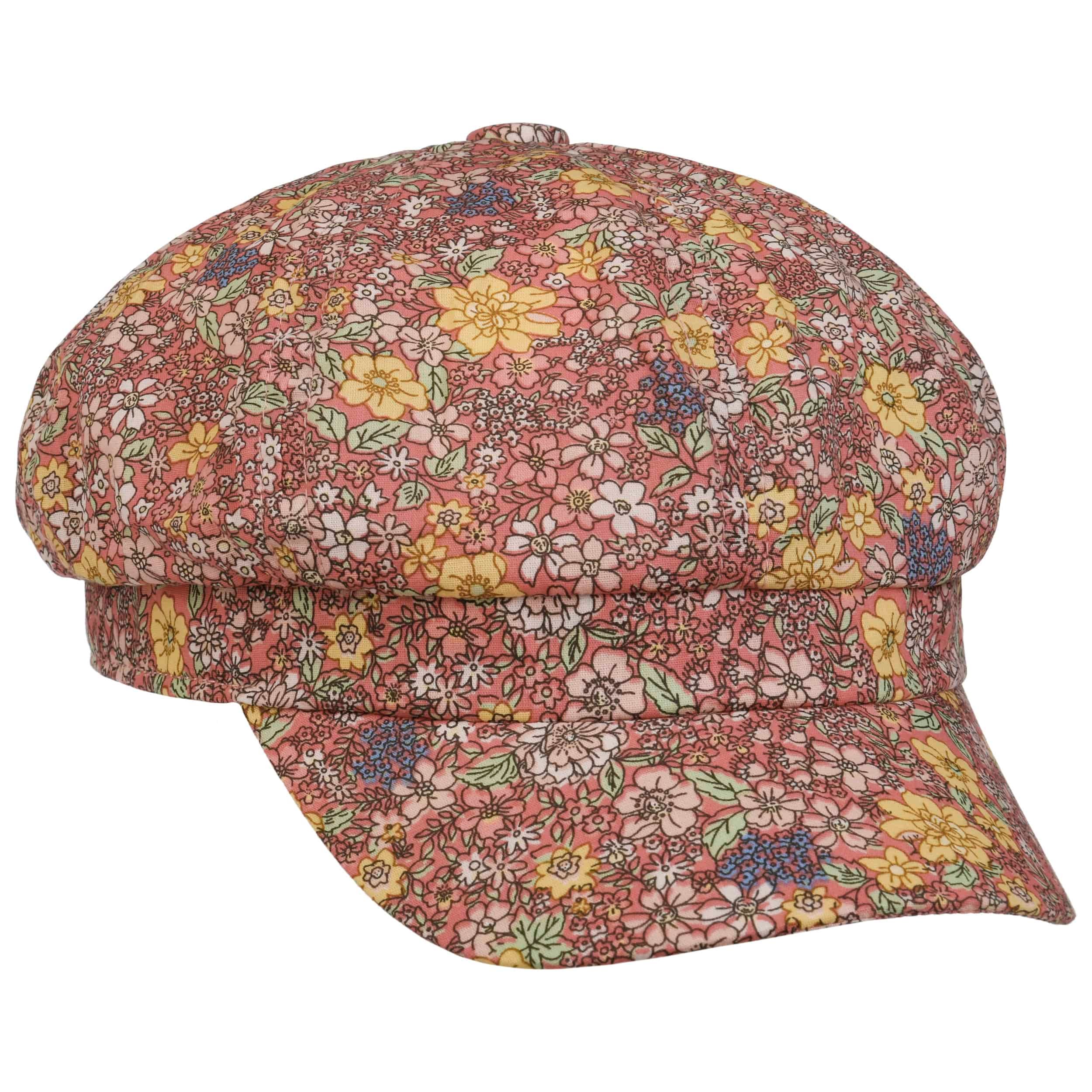 Millefleurs Allover Newsboy Cap by Lipodo - £17.95
