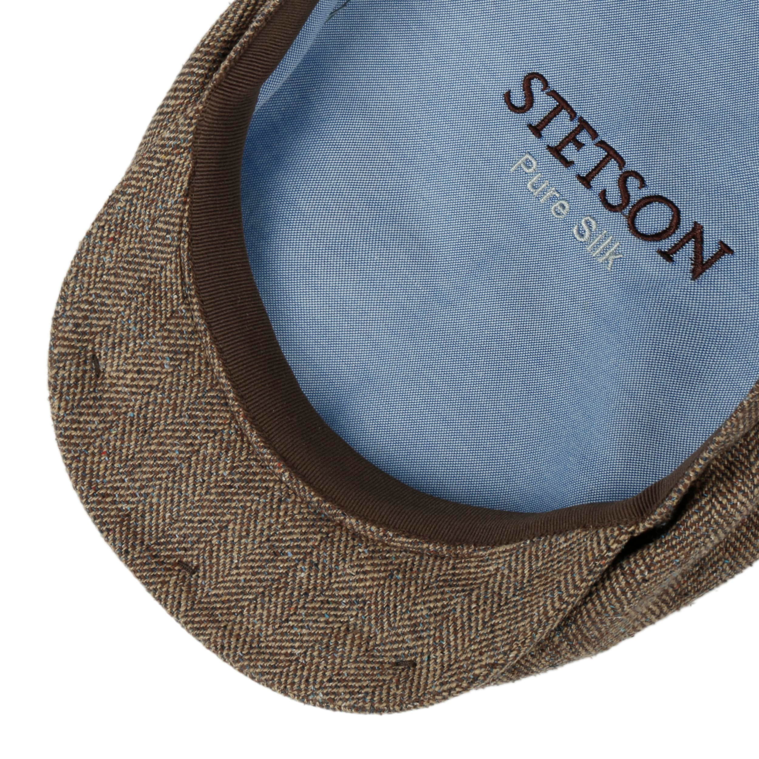 Milner Silk Flat Cap by Stetson - £129.00
