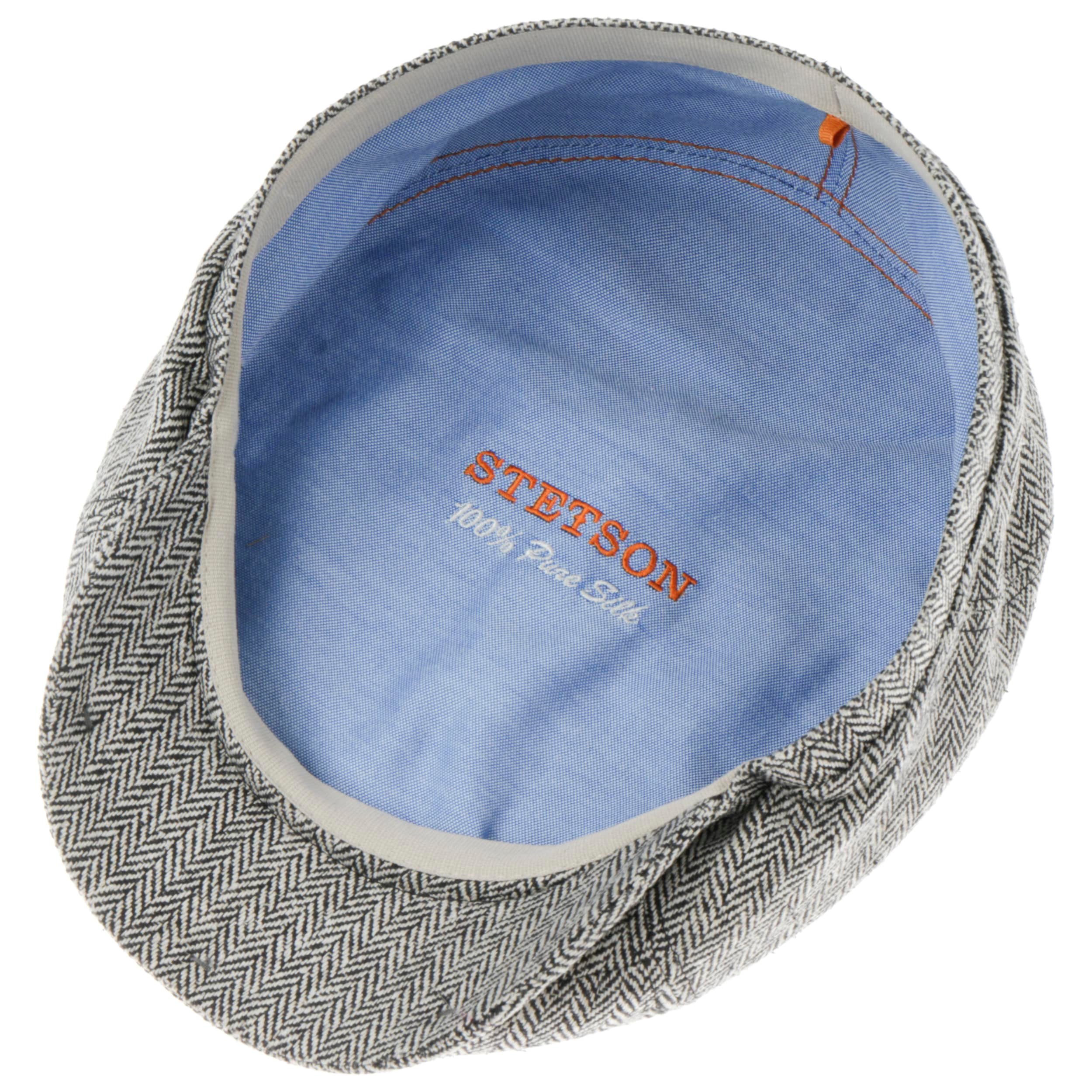 Milner Silk Flat Cap by Stetson - £129.00