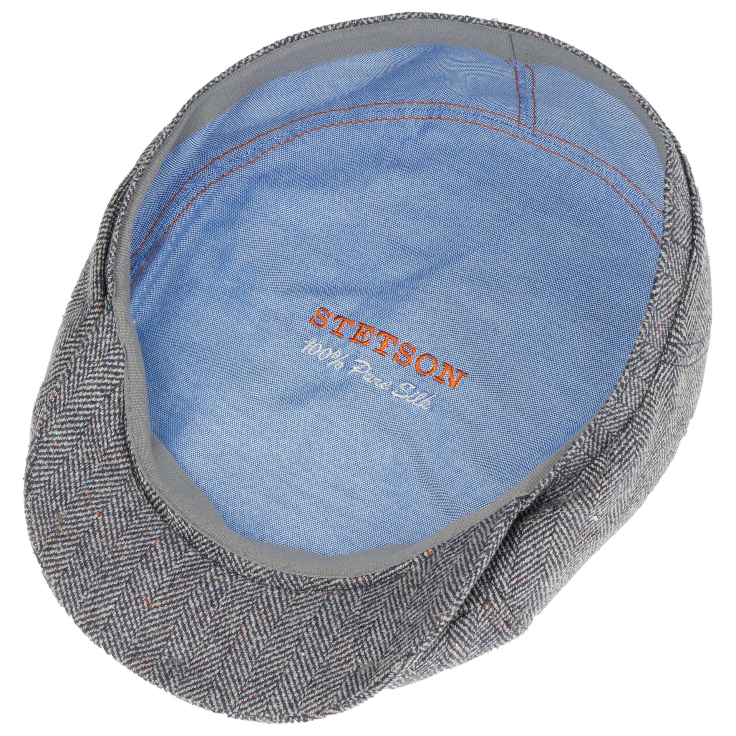 Milner Silk Flat Cap by Stetson - £129.00