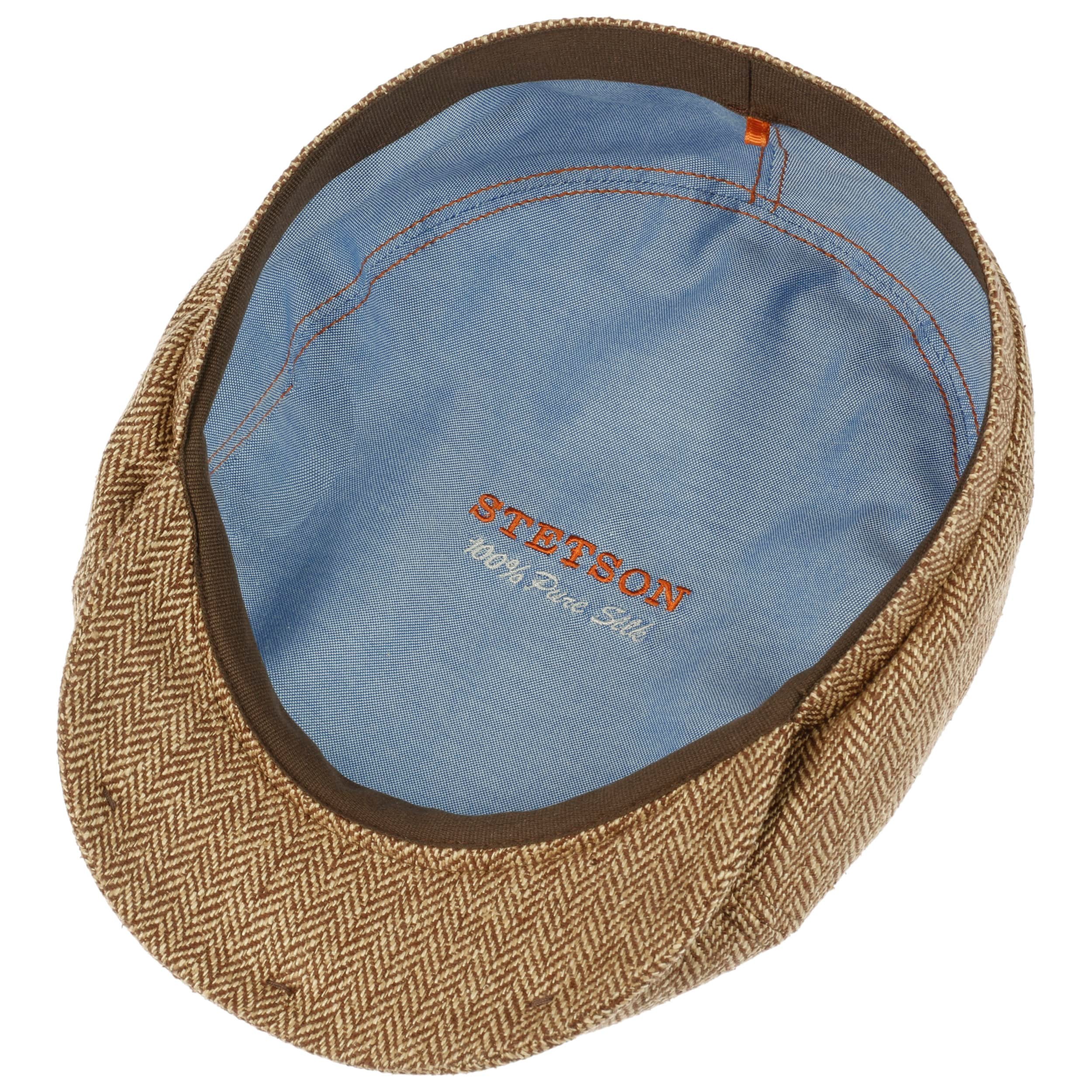 Milner Silk Flat Cap by Stetson - £129.00