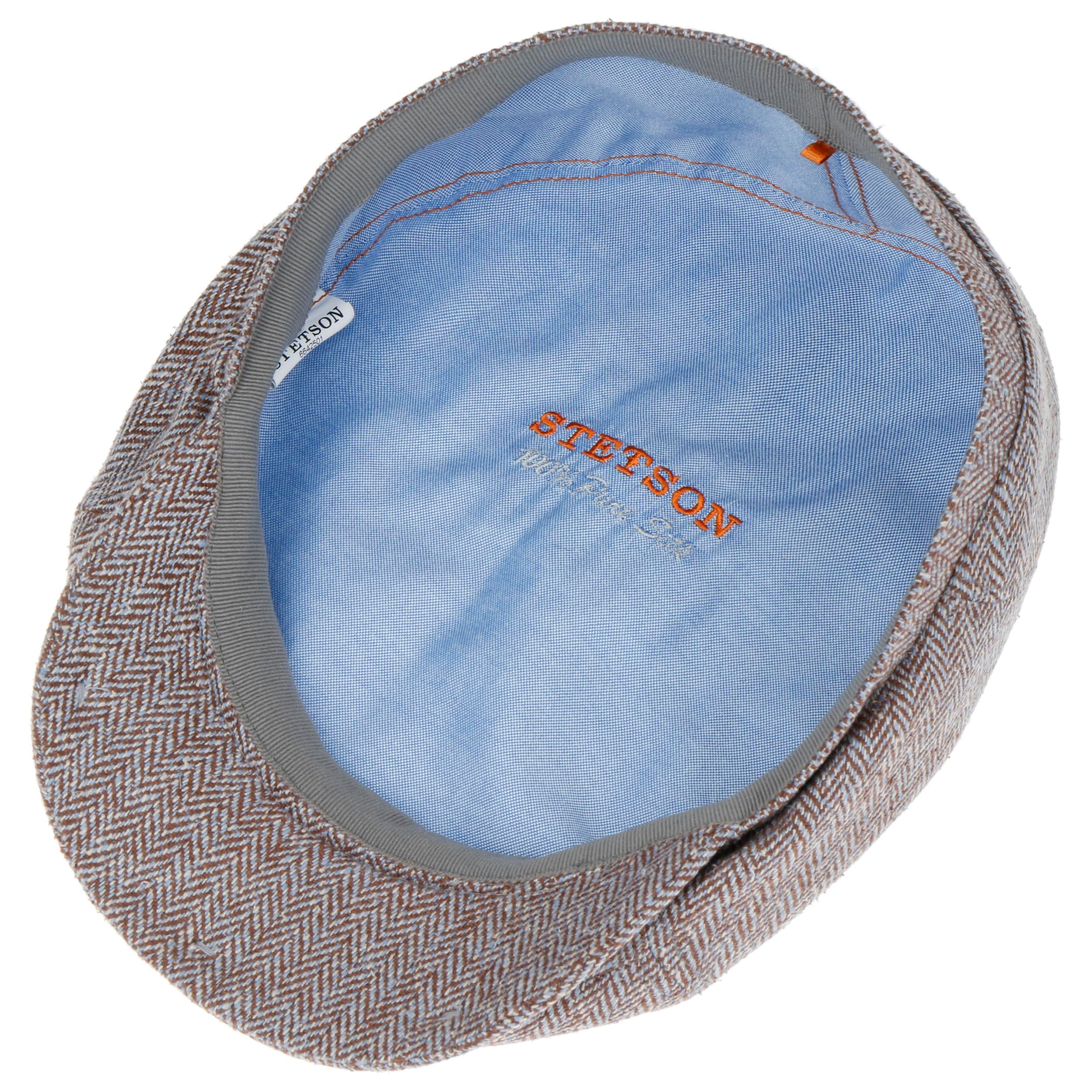 Milner Silk Flat Cap by Stetson - £129.00