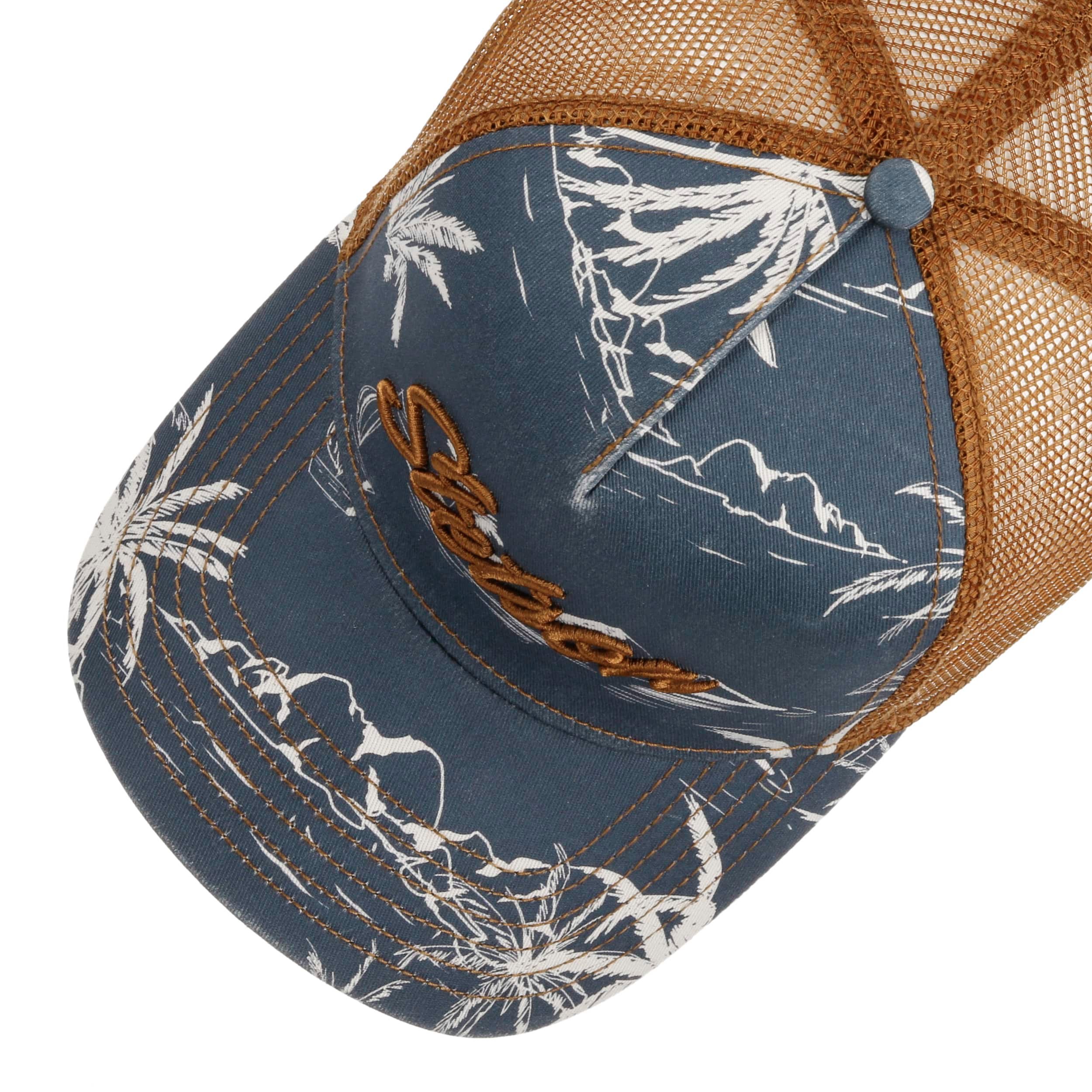 Minimal Aloha Print Trucker Cap by Stetson - £49.00