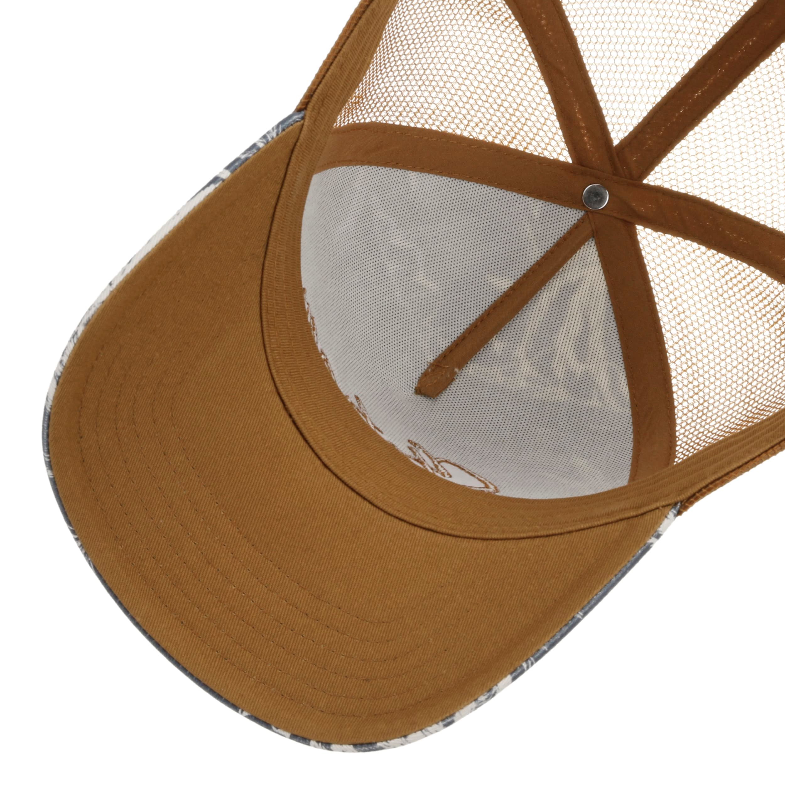Minimal Aloha Print Trucker Cap by Stetson - £49.00