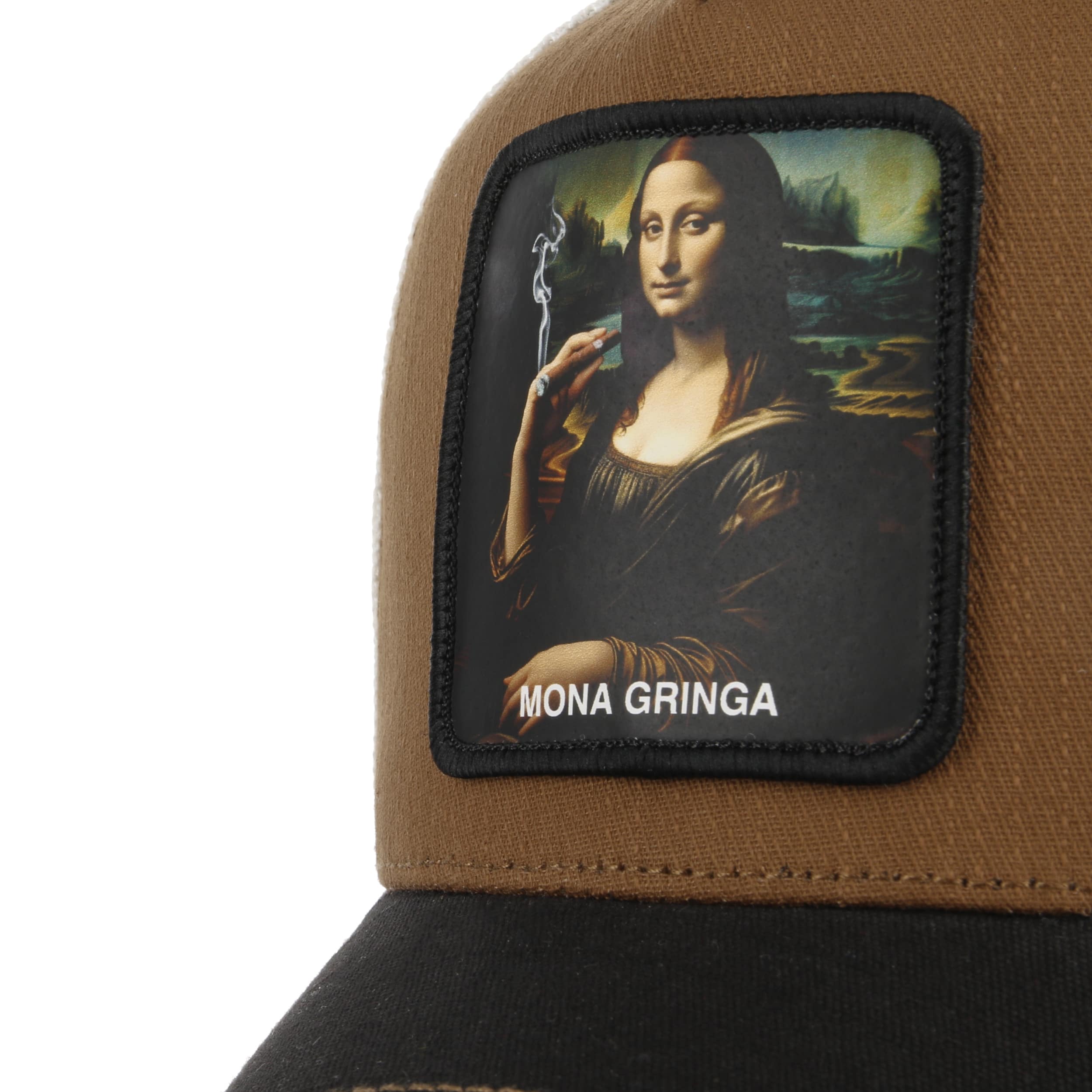 Mona Lisa Trucker Cap by Capslab - £27.95