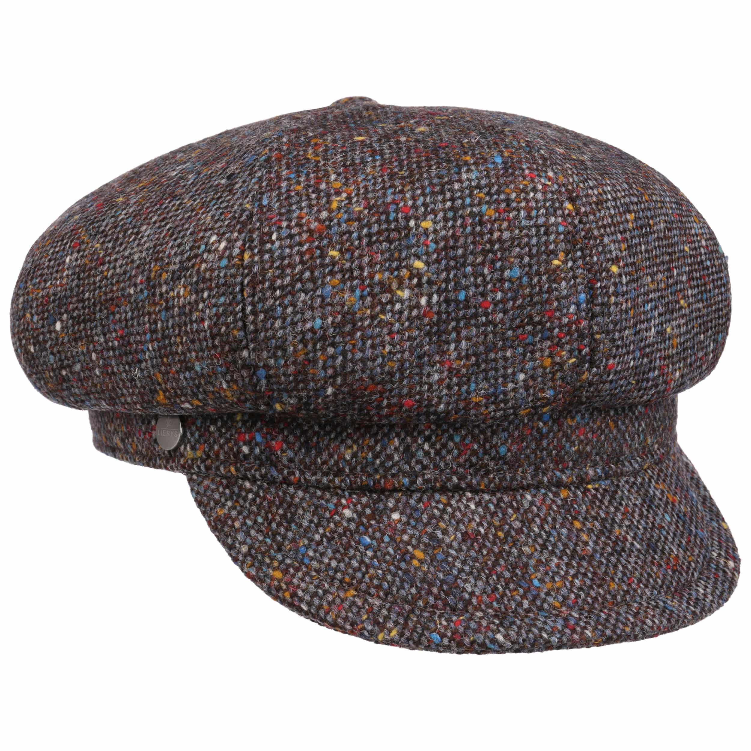 Multi Dots John Hanley Newsboy Cap by Lierys --> Shop Hats, Beanies ...