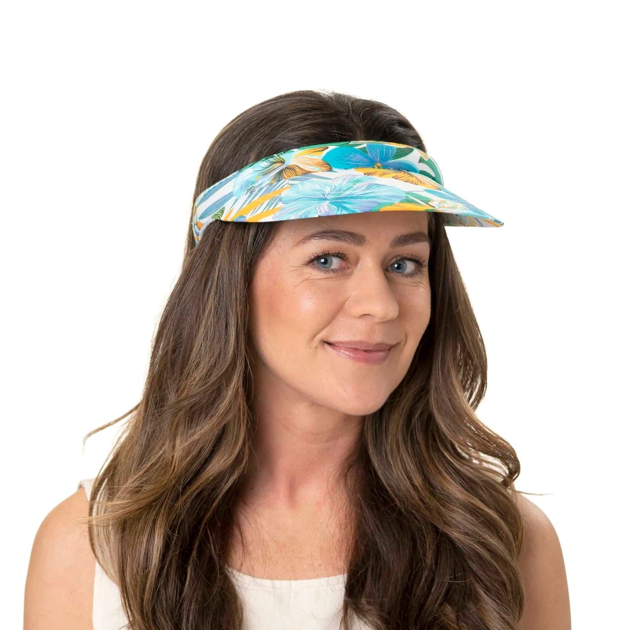 Multicolour Flower Visor by Lipodo - £16.95