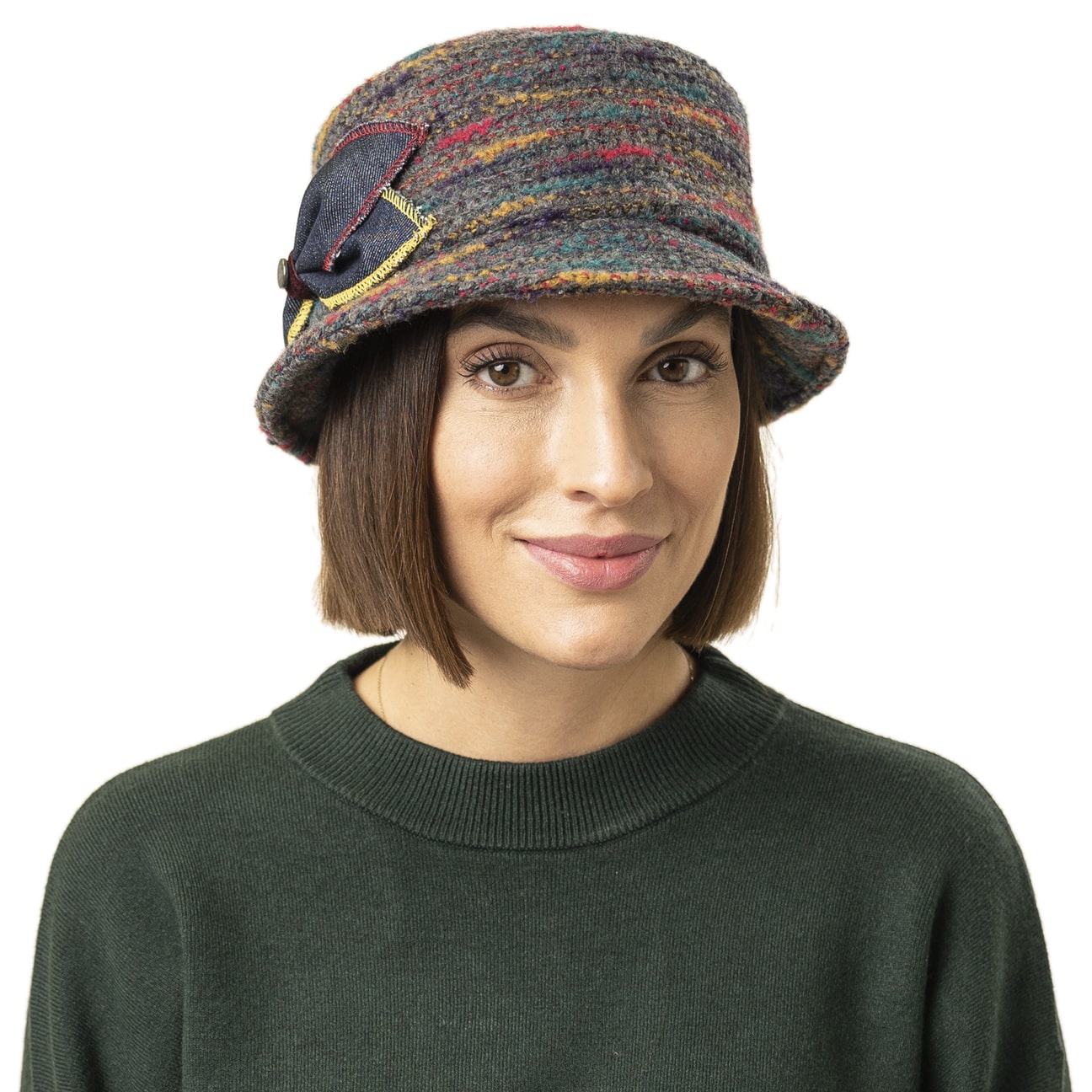 Multicolour Wool-Mix Women´s Hat by Lierys - £53.95