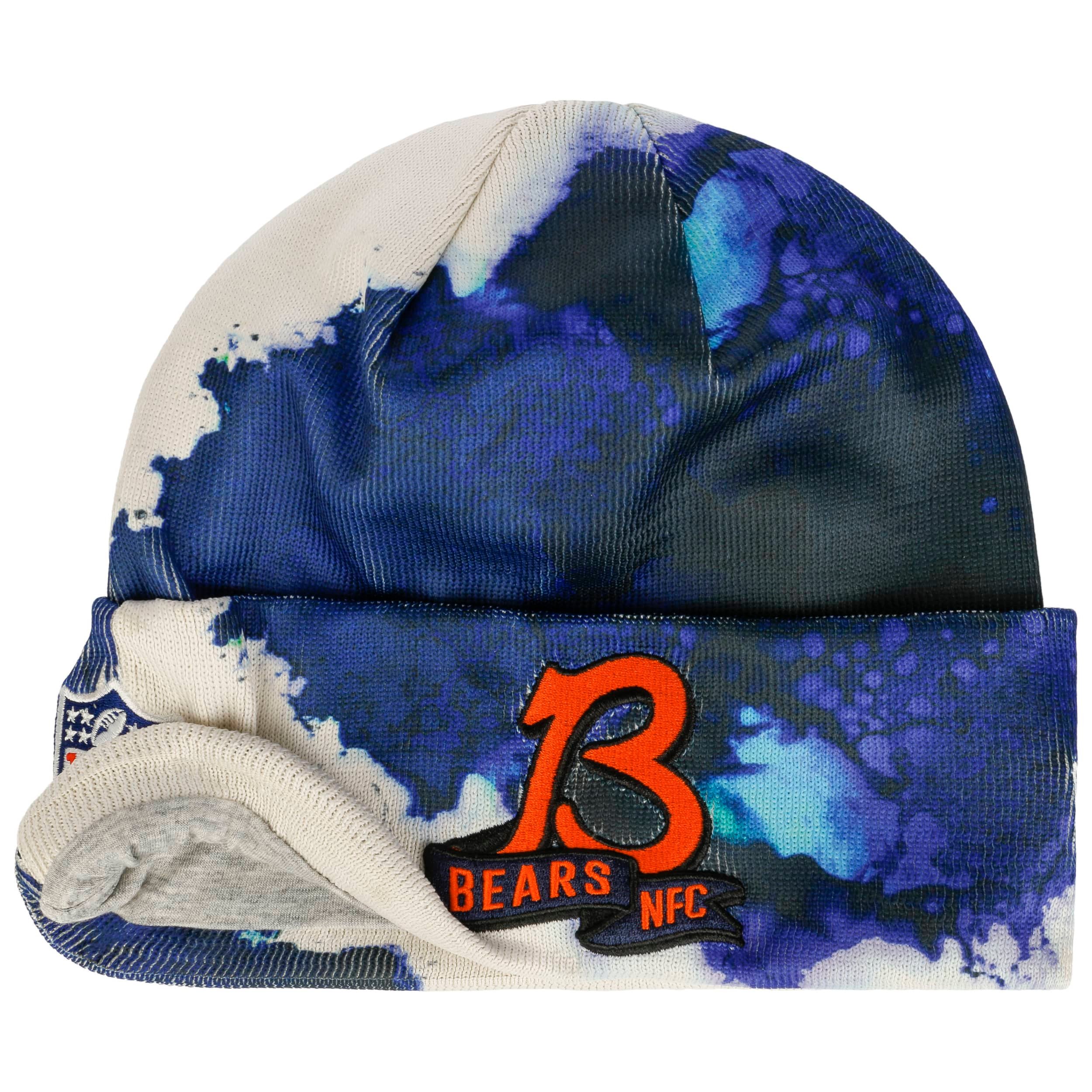 NFL 22 Ink Knit Bears Beanie Hat by New Era - £23.95