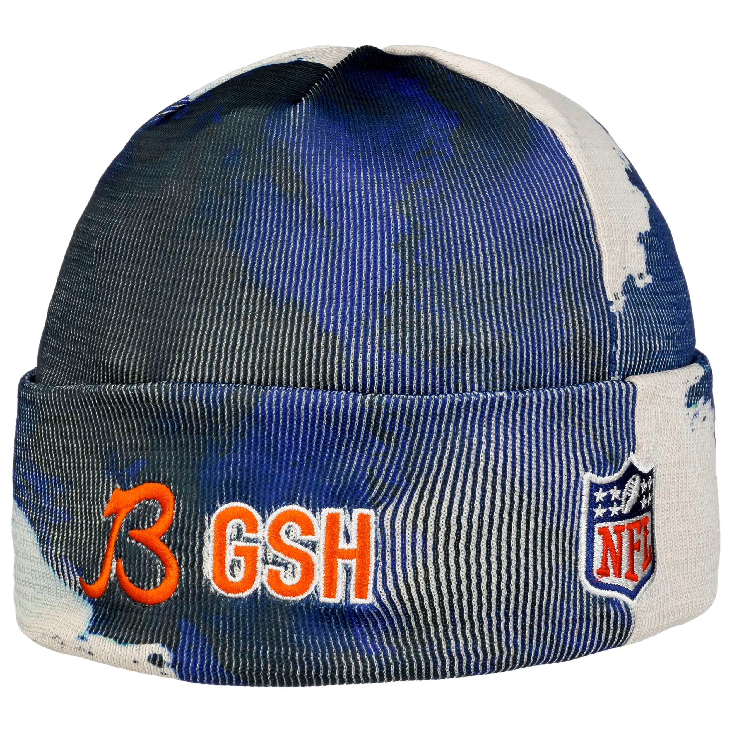 NFL 22 Ink Knit Bears Beanie Hat by New Era - £23.95