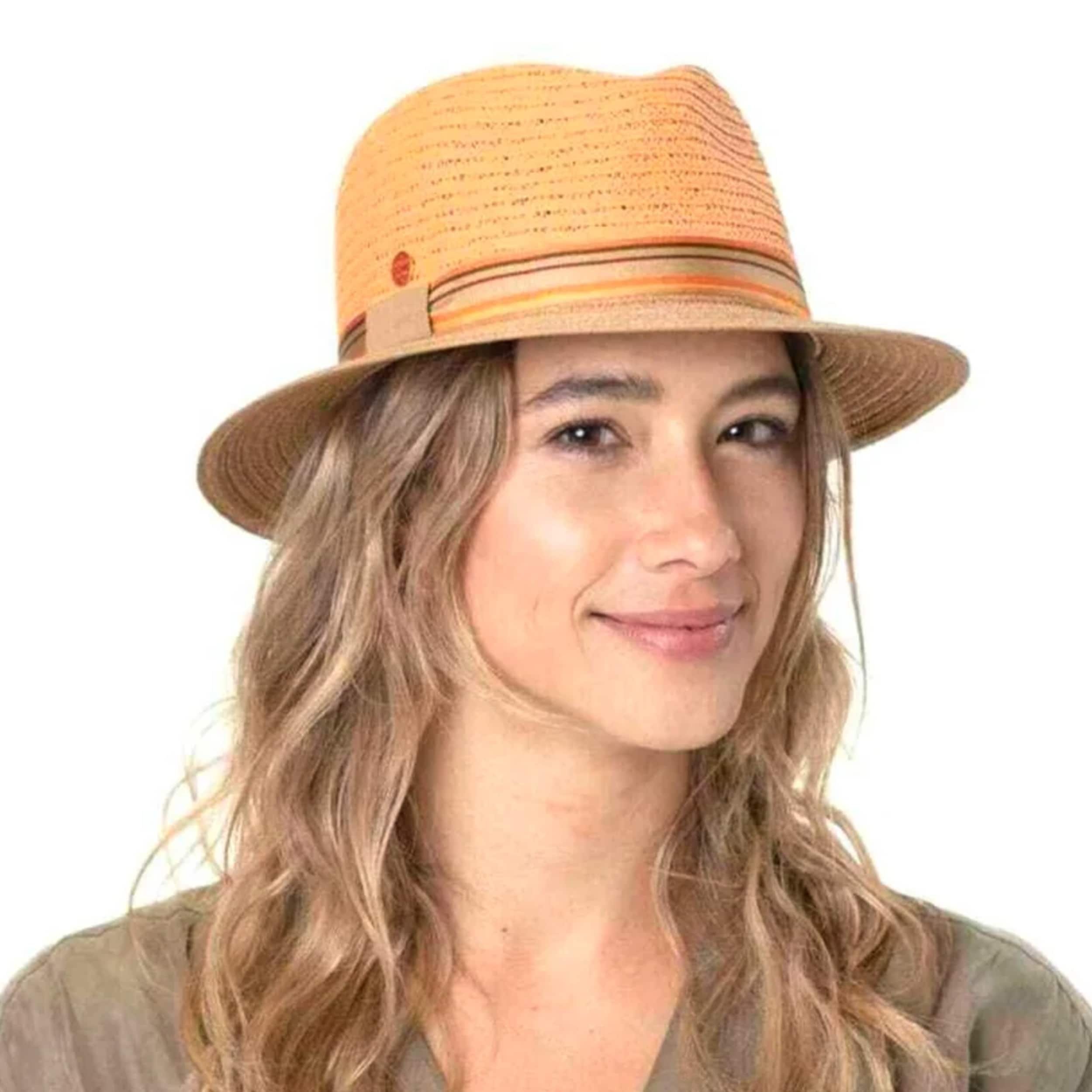 Nane Twotone Traveller Straw Hat by Mayser - £80.95