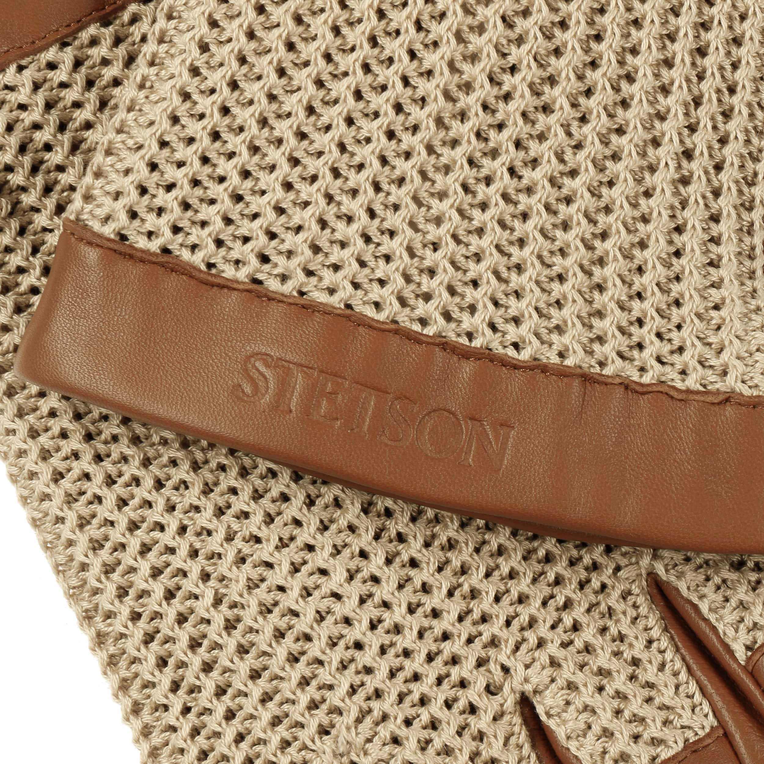 Nappa Leather & Knit Gloves by Stetson - £79.00