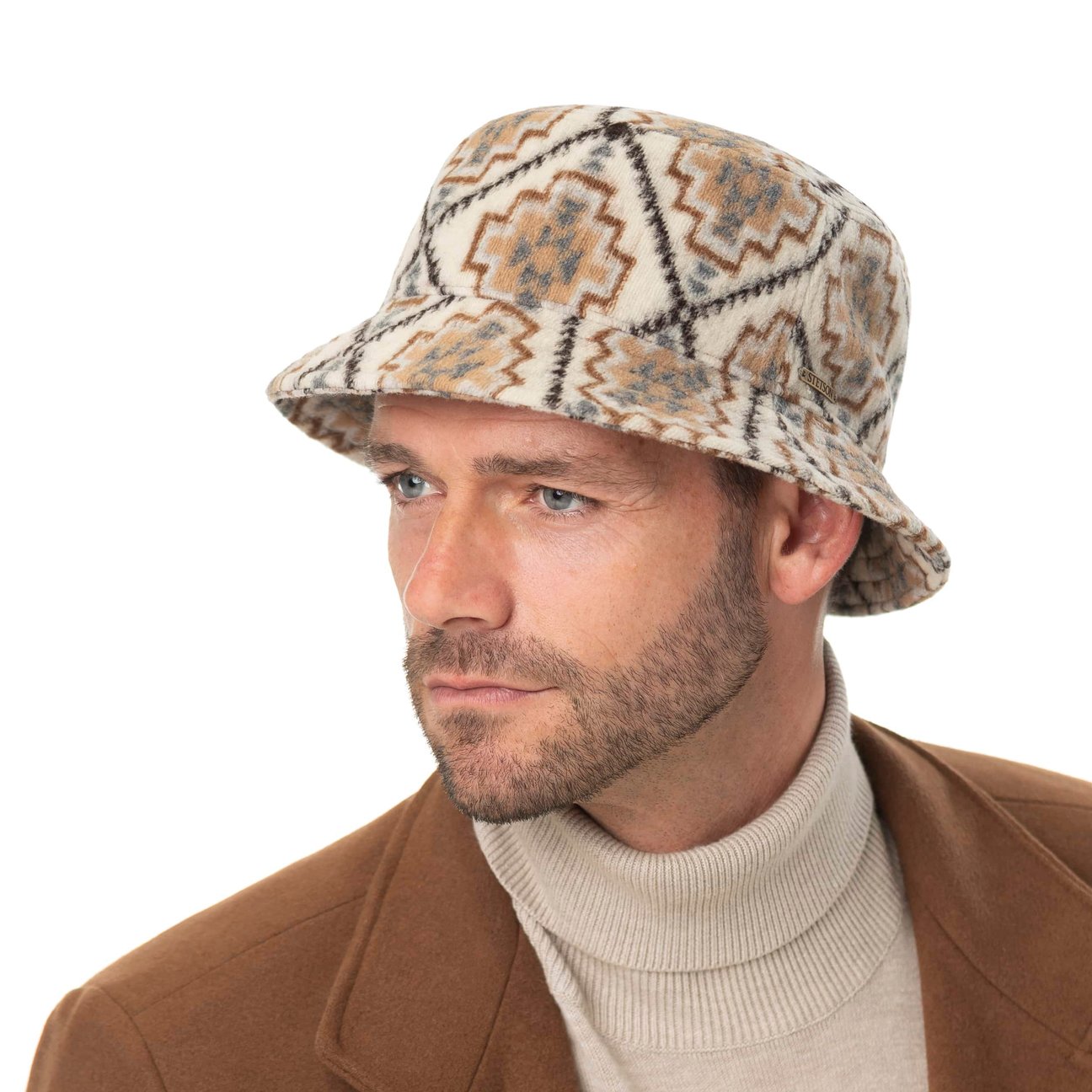 Navajo Bucket Jersey Cloth Hat by Stetson - £99.00