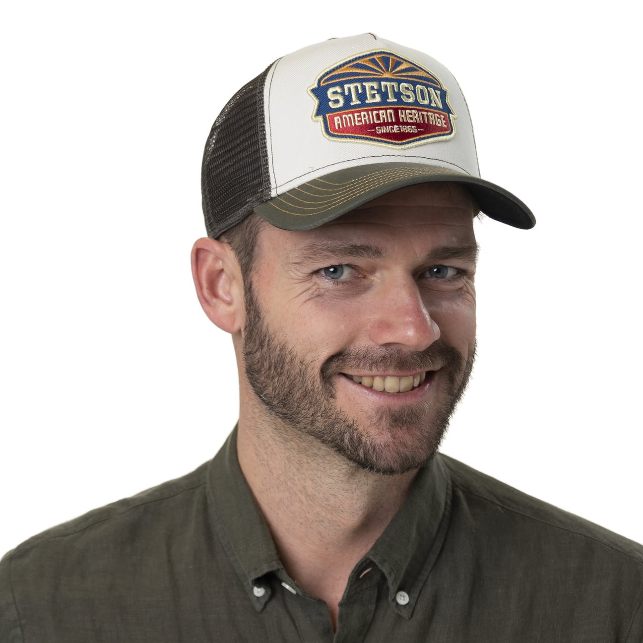 New American Heritage Trucker Cap by Stetson