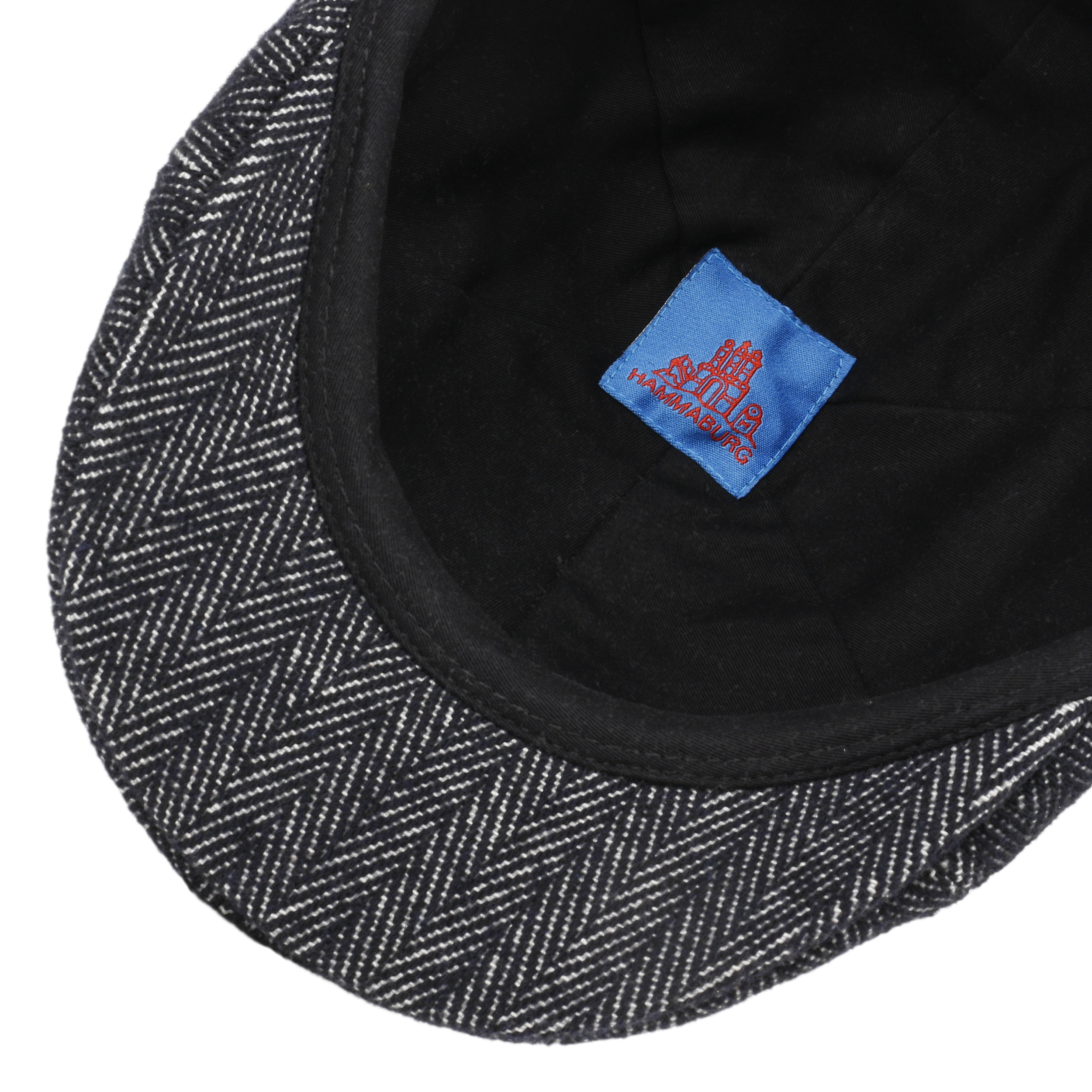 New Herringbone Flat Cap by Hammaburg - £47.95