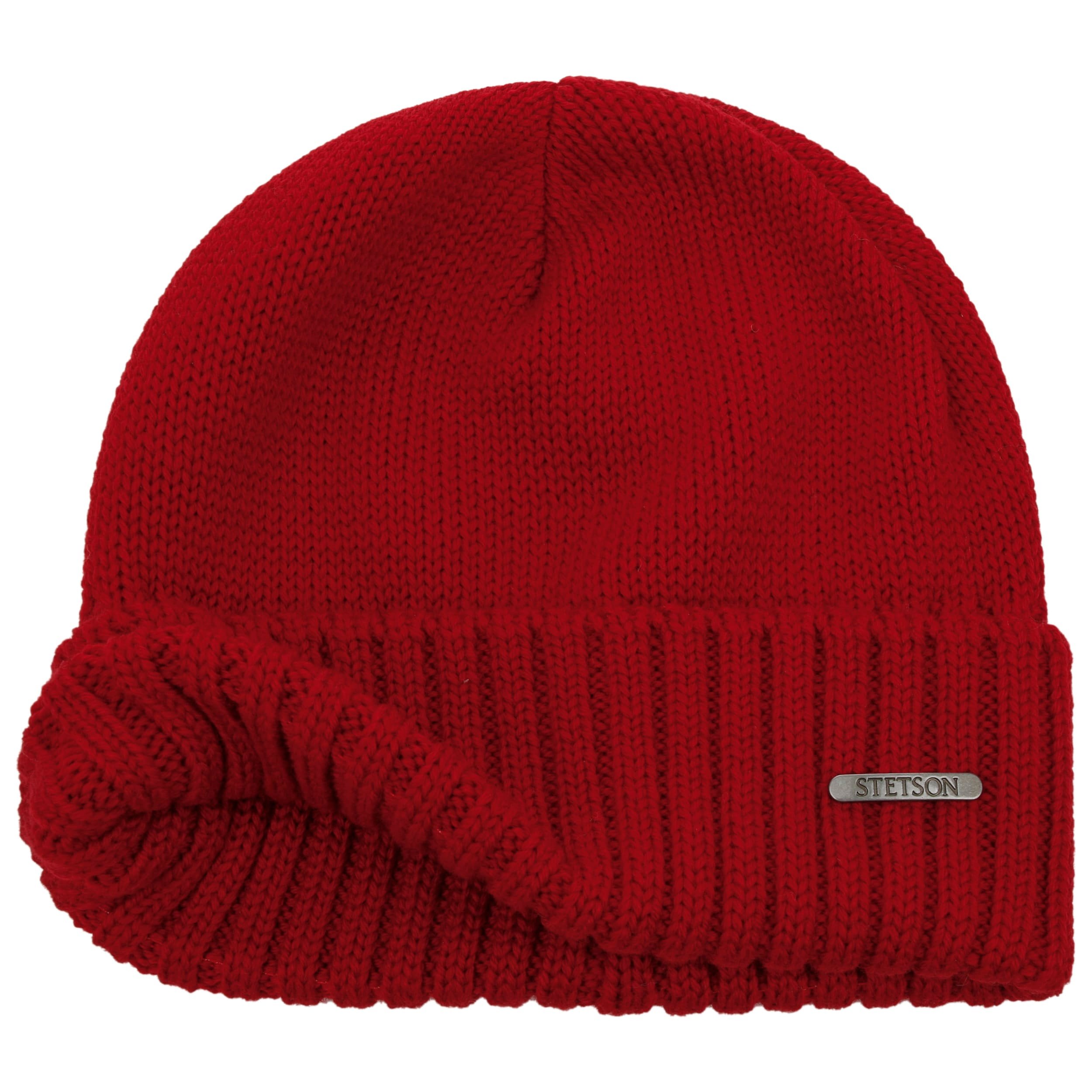 Norham Merino Beanie Hat with Cuff by Stetson - £79.00