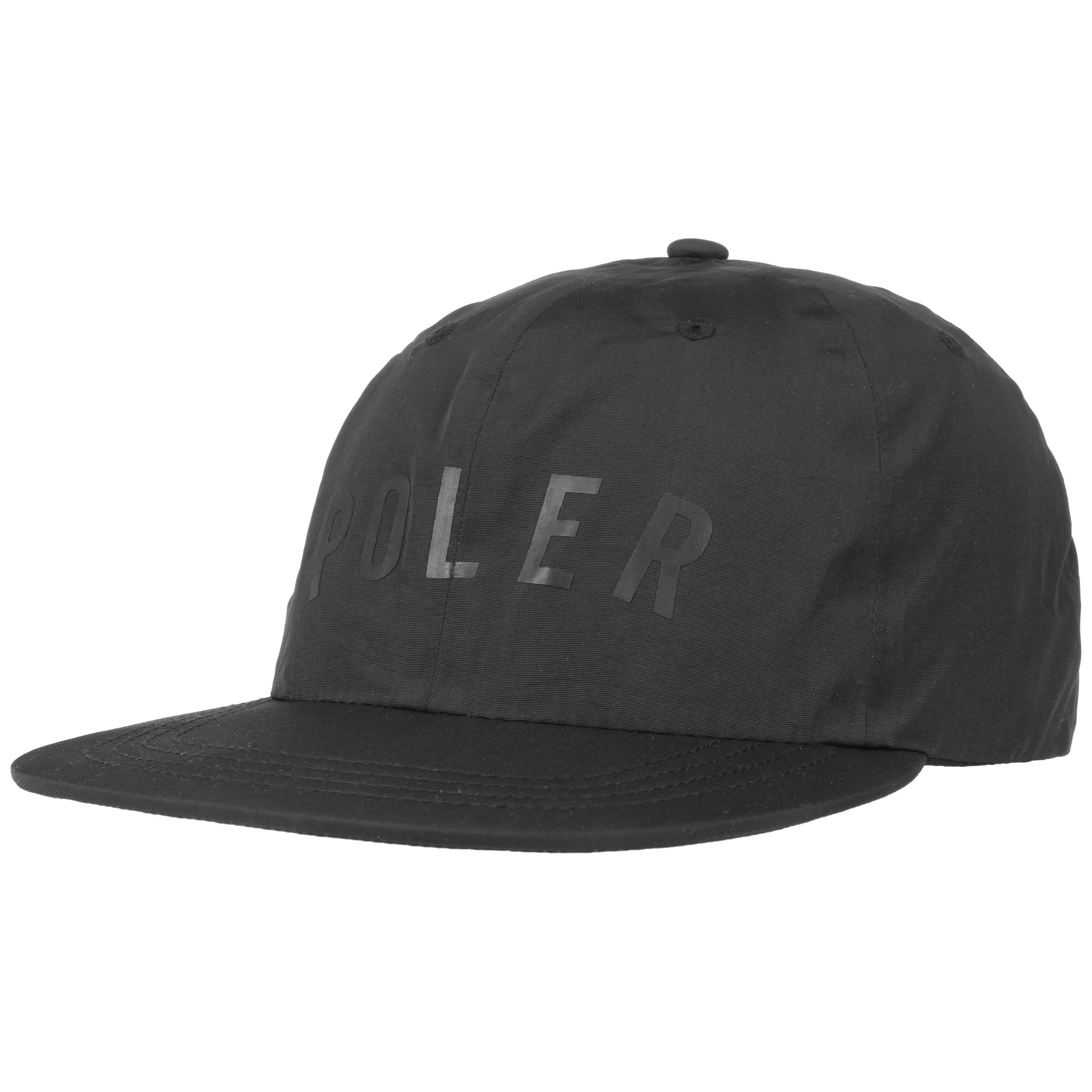 Nylon Soft Visor Snapback Cap by Poler - £32.95