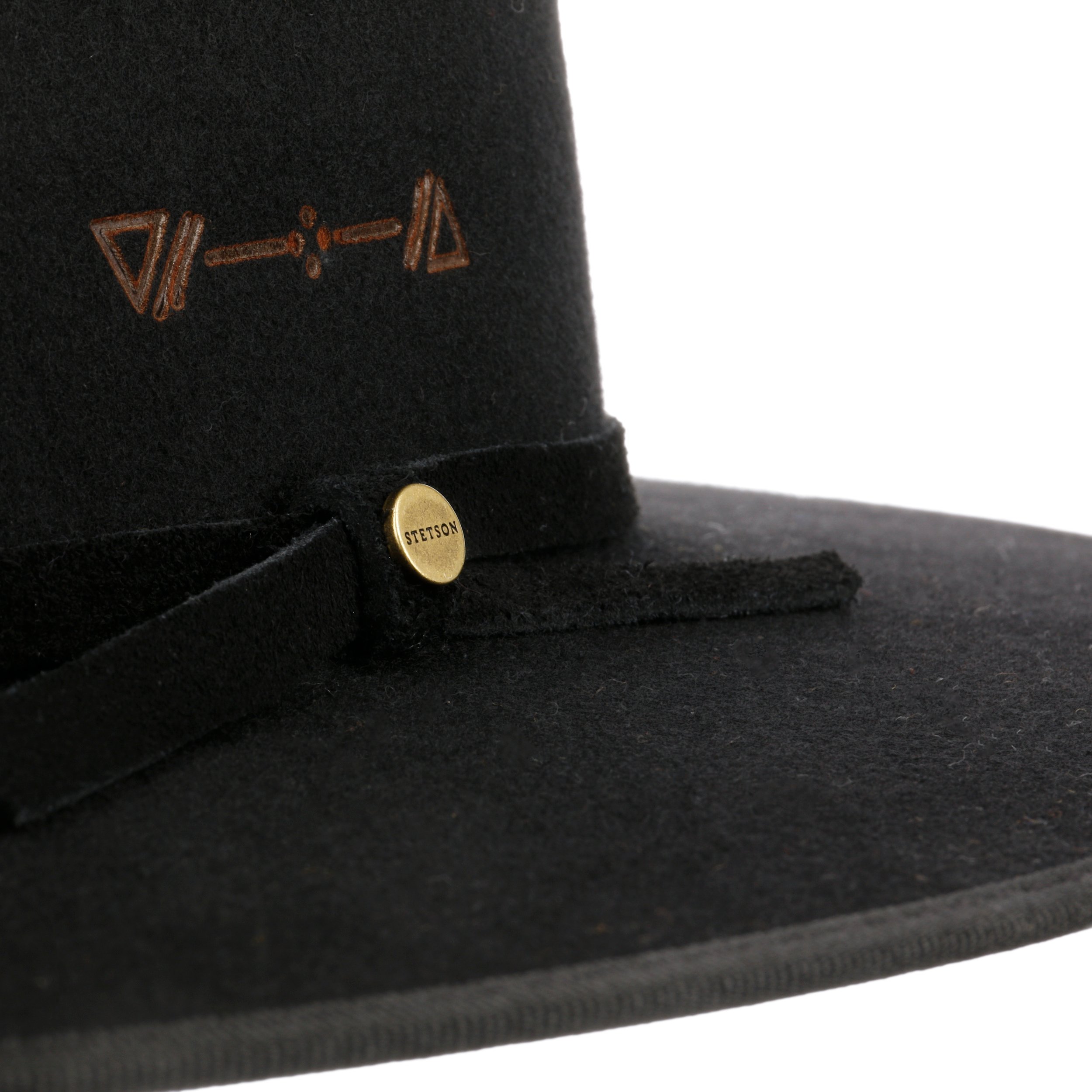 Open Crown Asahi Guard Wool Hat by Stetson - £149.00