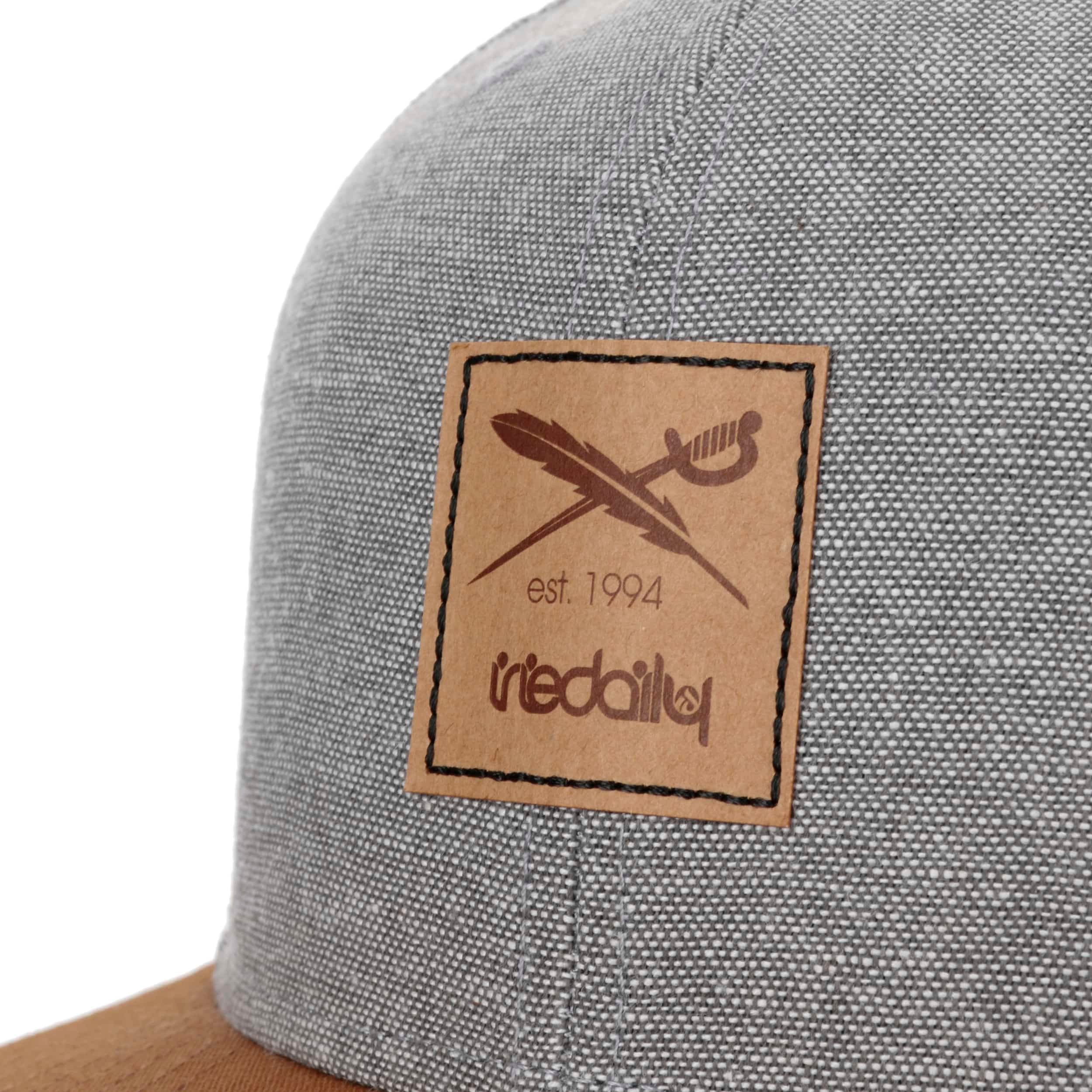 Panel Hi-Rise Snap Back Cap by iriedaily - £31.95