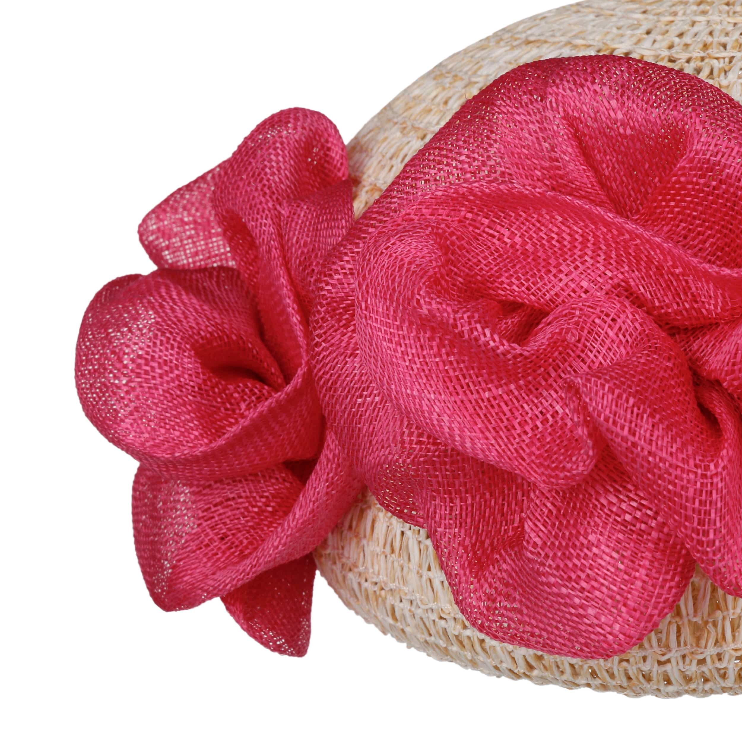 Paper Straw Beret with Sinamay by Seeberger - £114.95