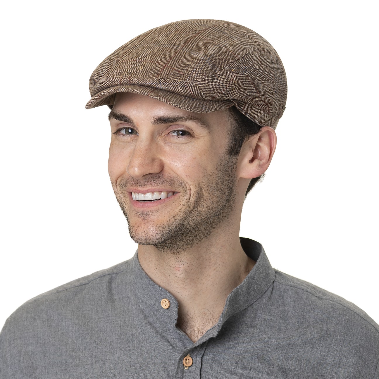 Pascoli Driver Flat Cap by Stetson - £99.00