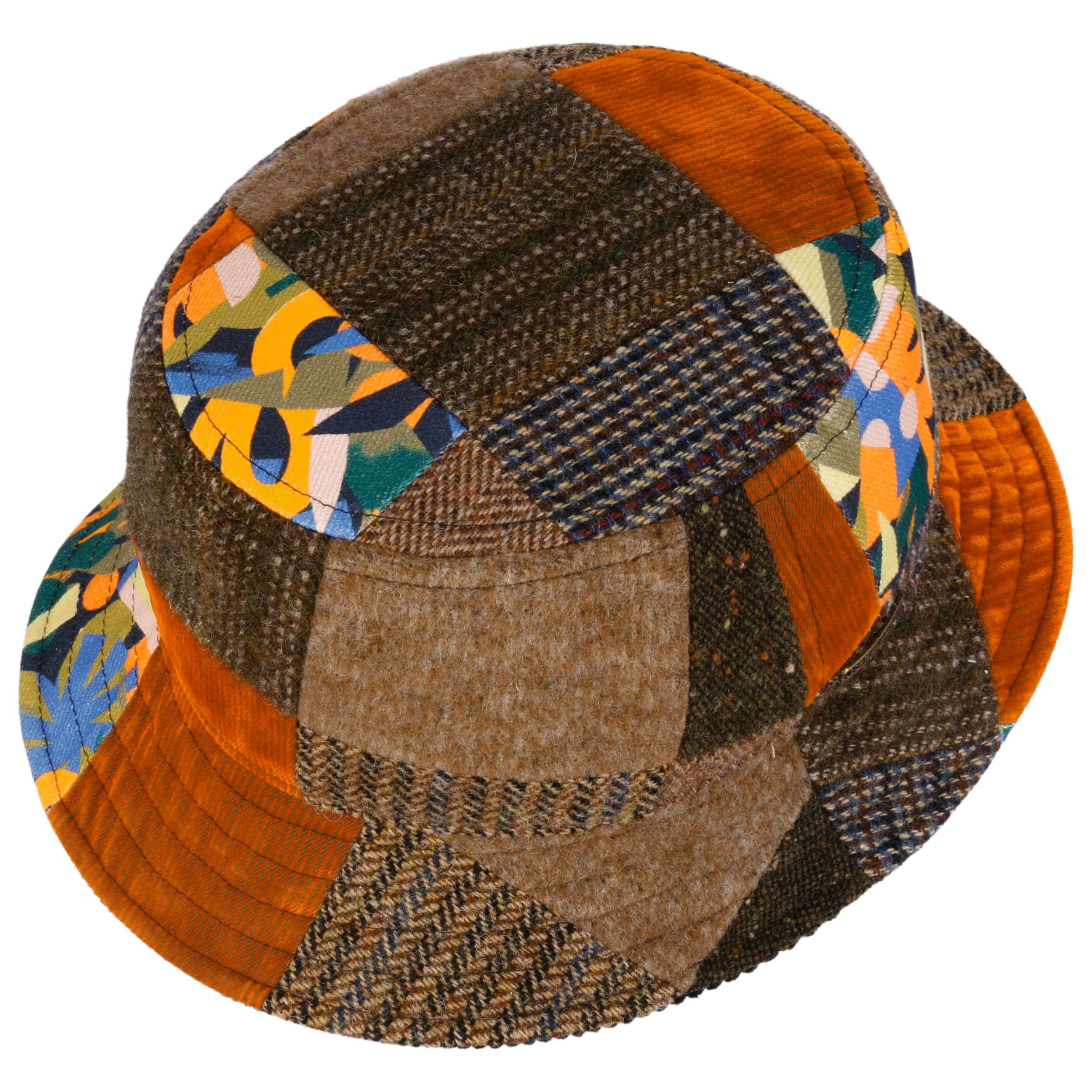 Patchwork Cloth Bucket Hat by Stetson - £99.00