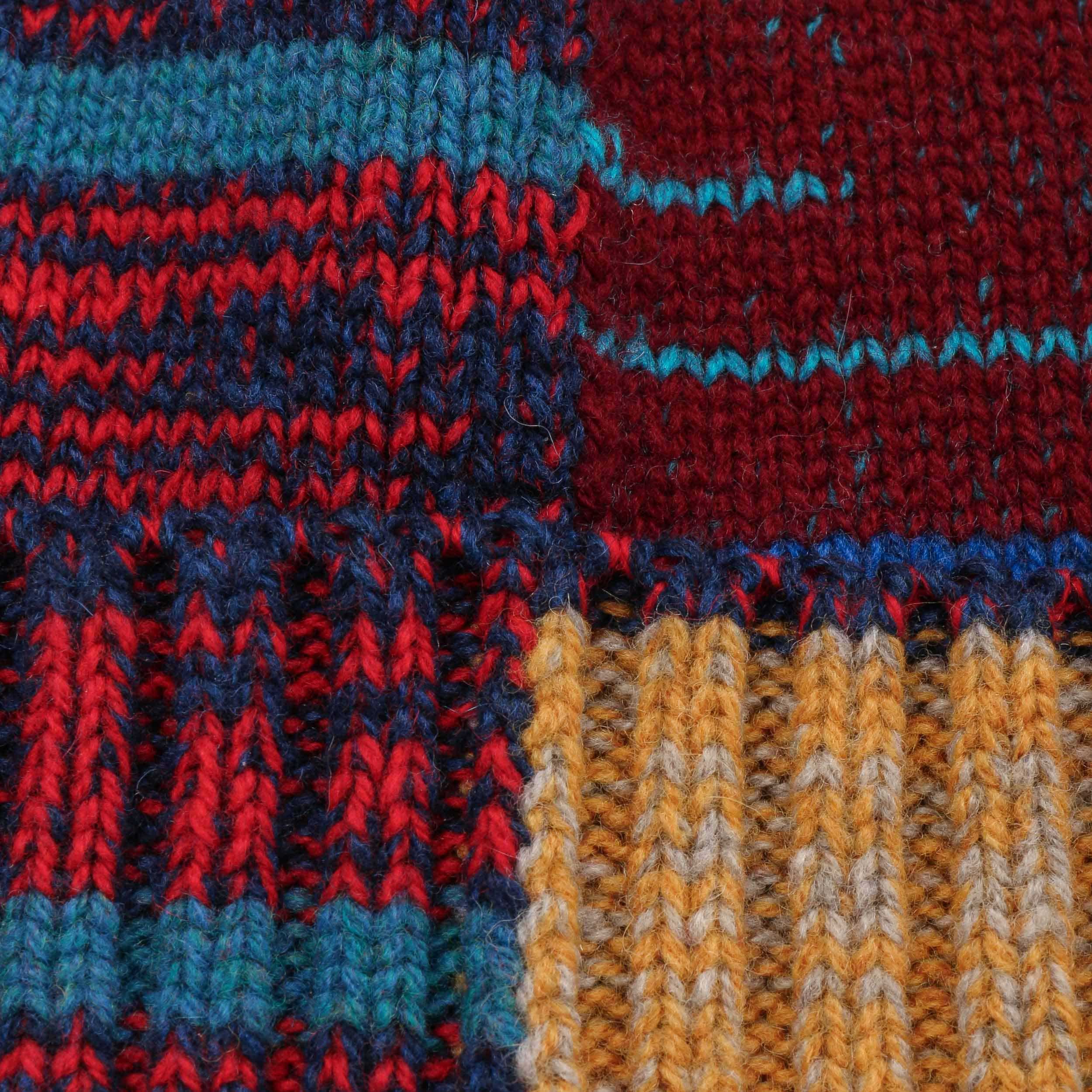 Patchwork Wool Beanie by Stetson - £49.00