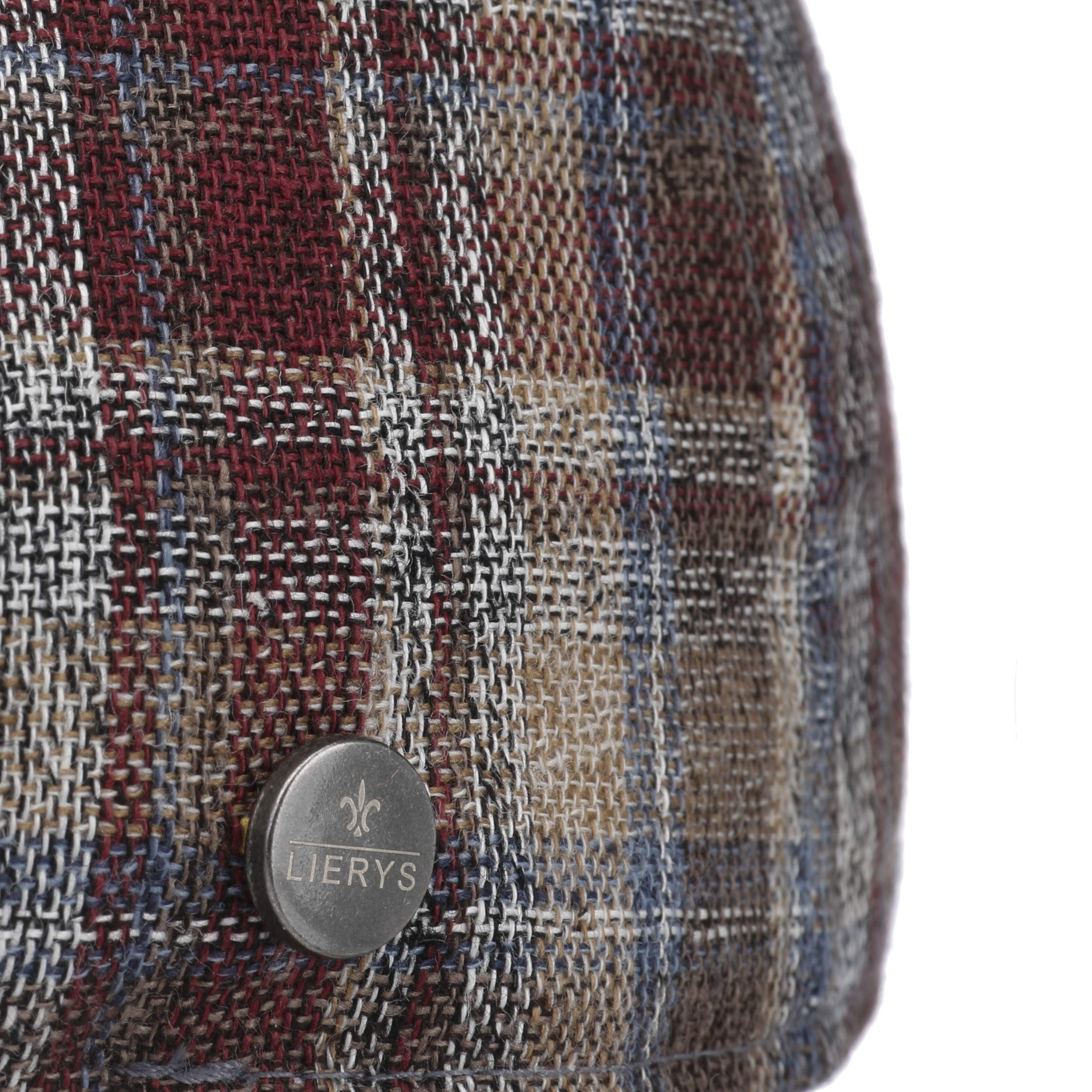 Pavelo Linen Check Flat Cap by Lierys --> Shop Hats, Beanies & Caps ...