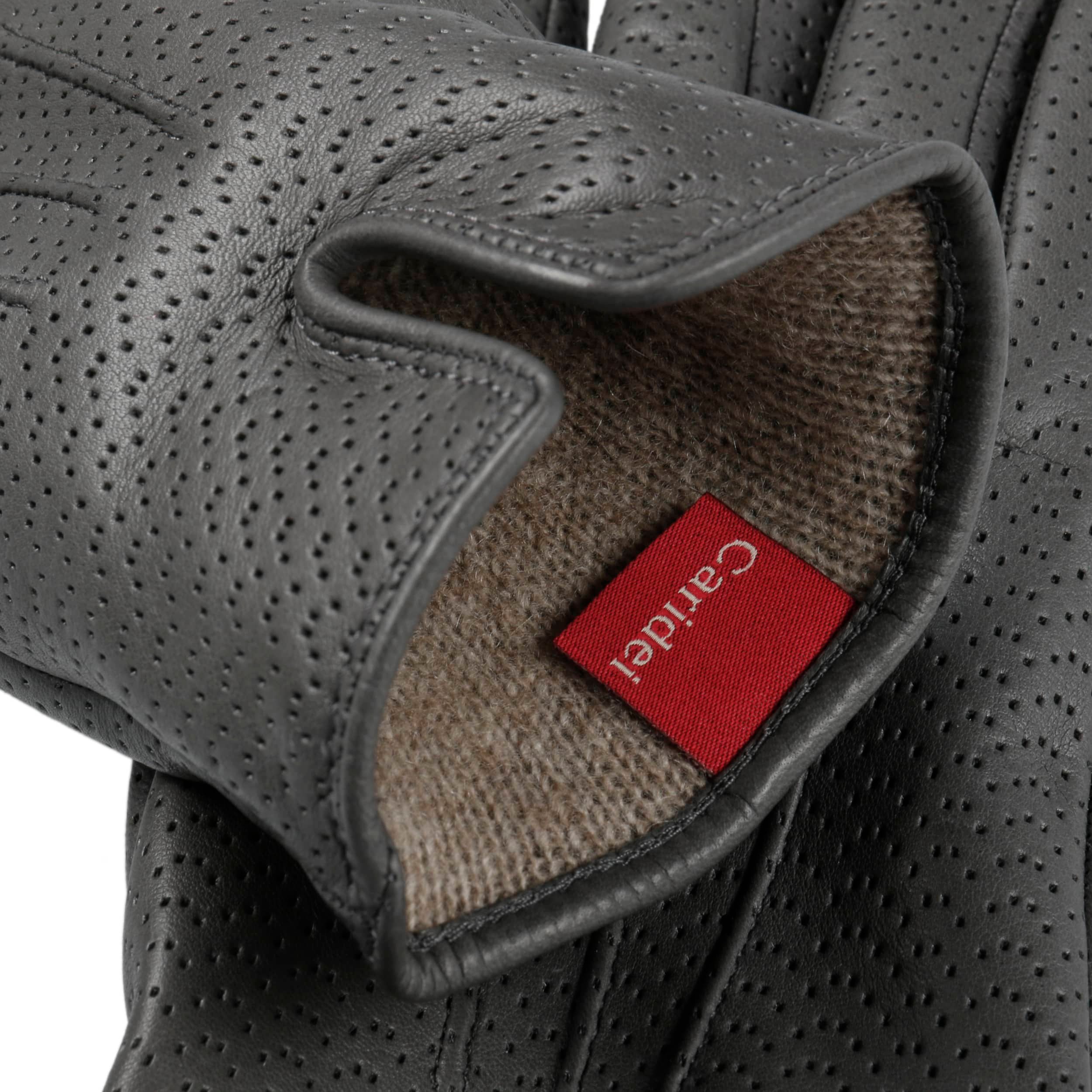 Perforated Nappa Leather Women´s Gloves by Caridei - £88.95