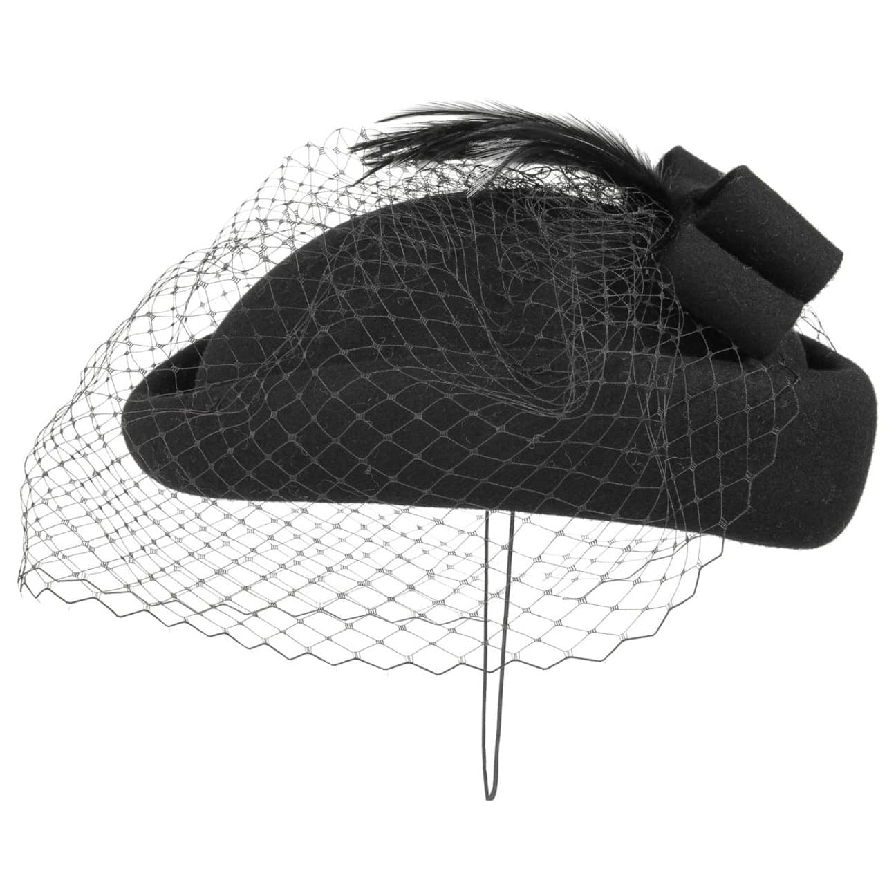Pillbox Hat with Veil by McBURN - £53.95