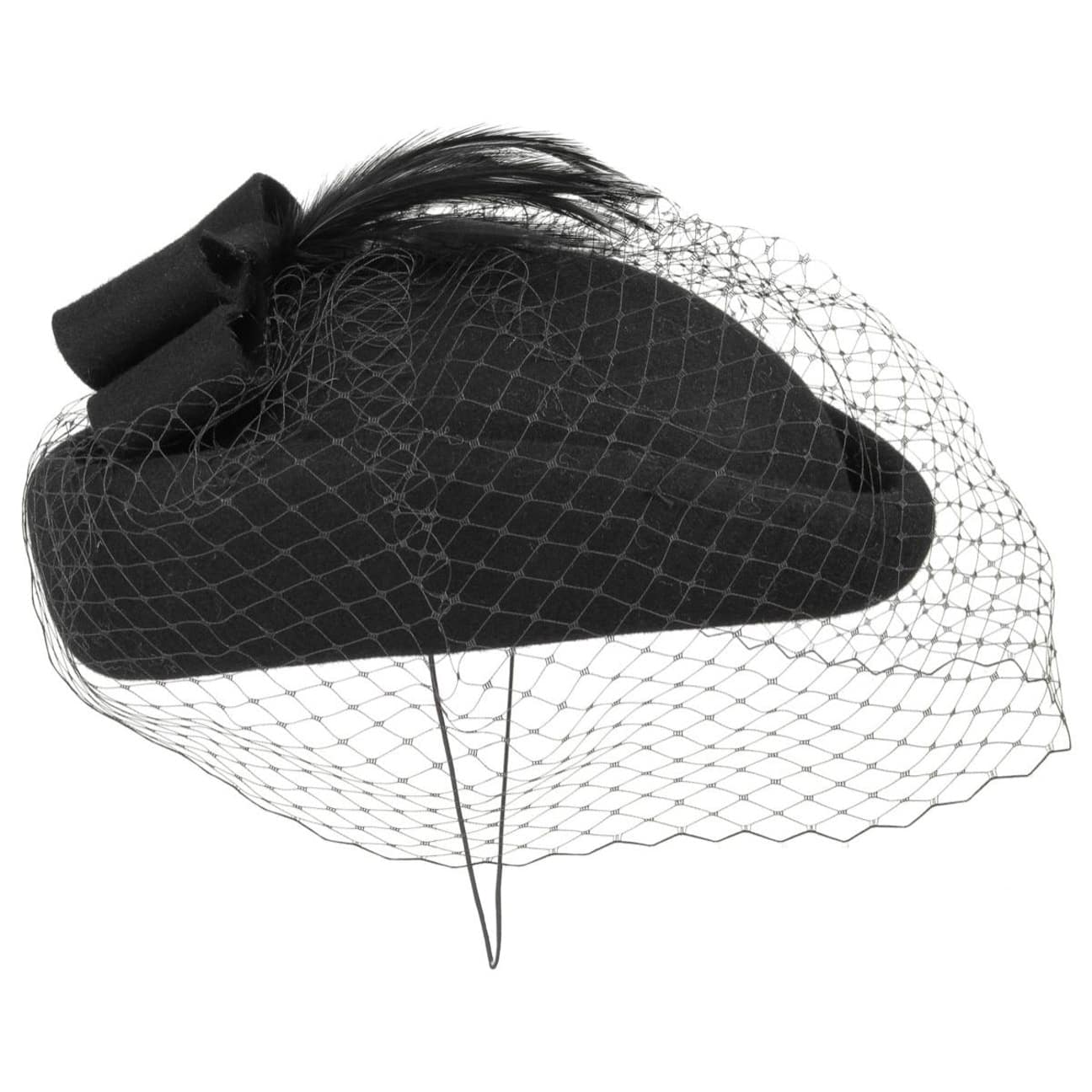 Pillbox Hat with Veil by McBURN - £51.95