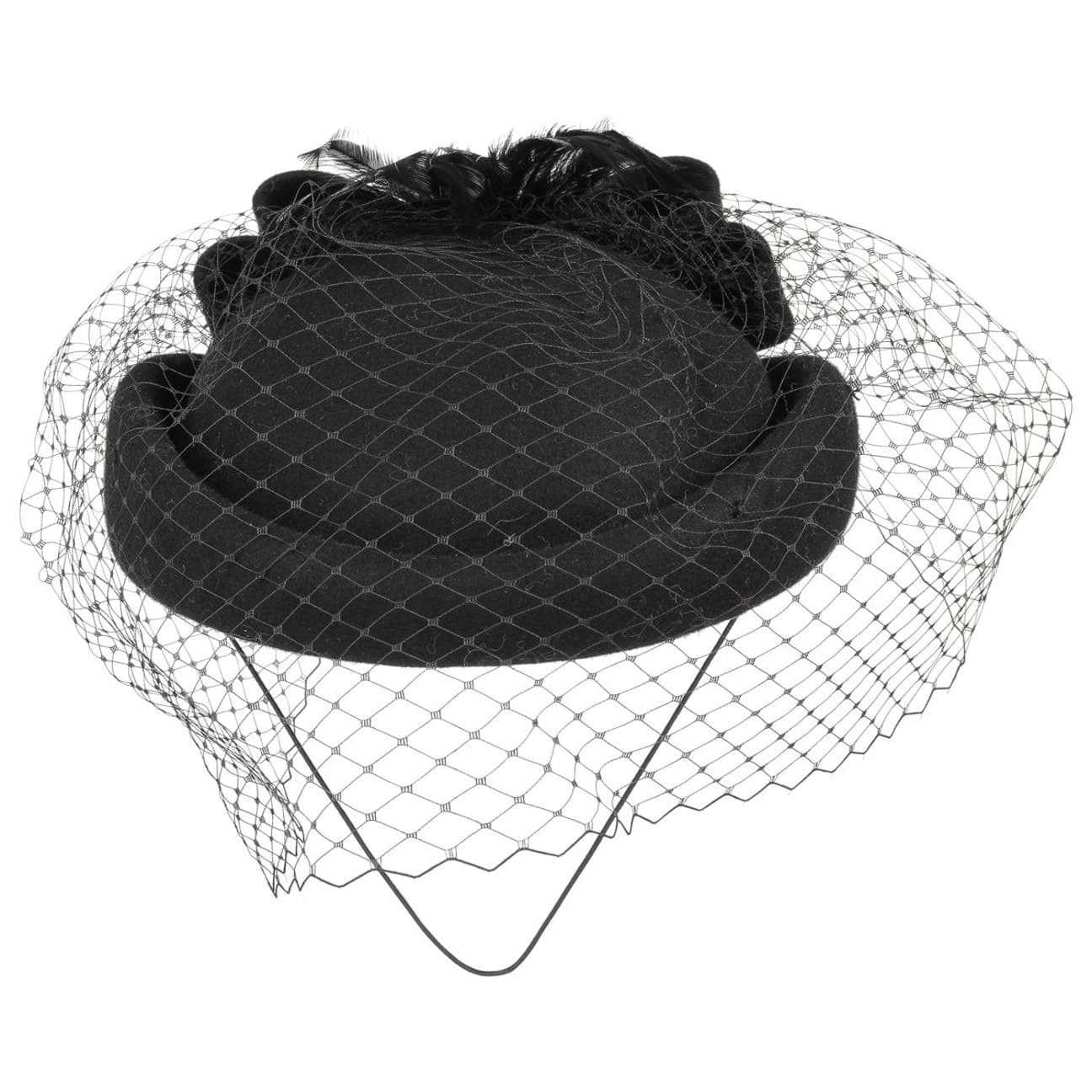 Pillbox Hat with Veil by McBURN - £53.95