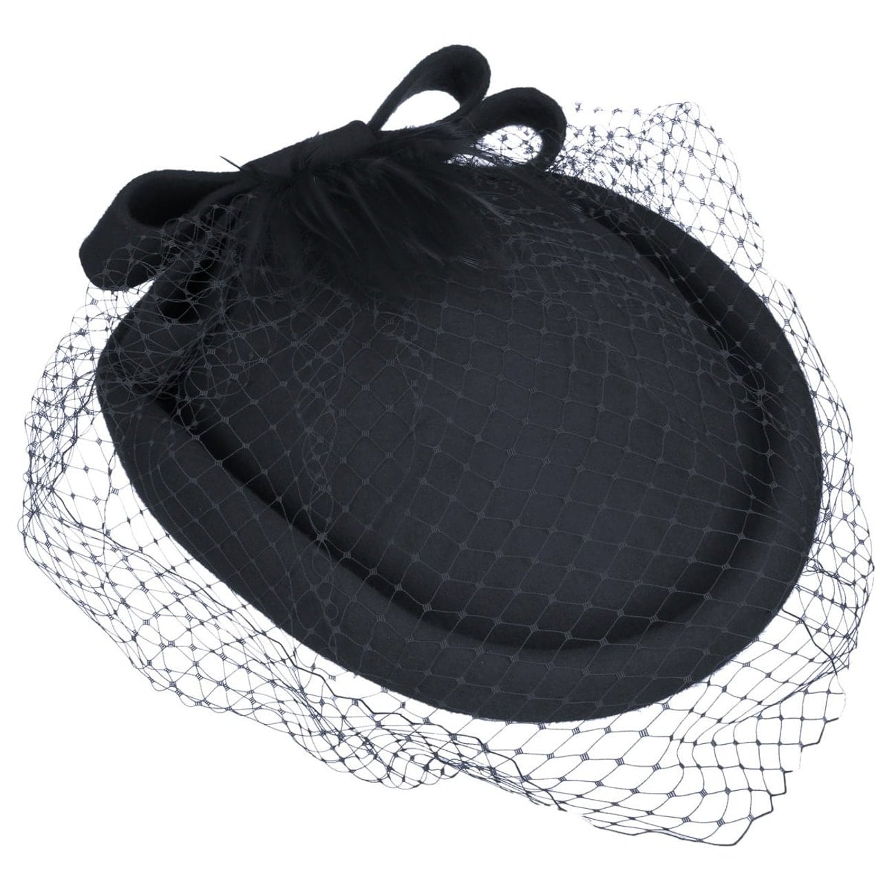 Pillbox Hat with Veil by McBURN - £51.95