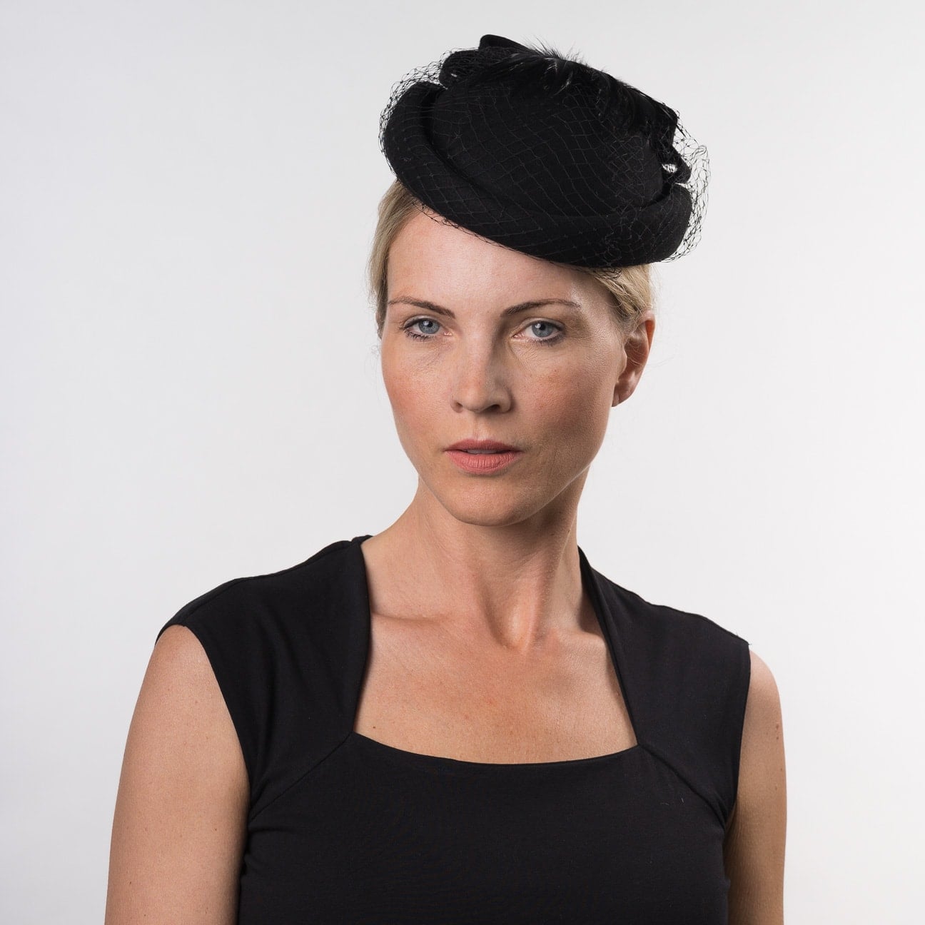 Pillbox Hat with Veil by McBURN - £51.95