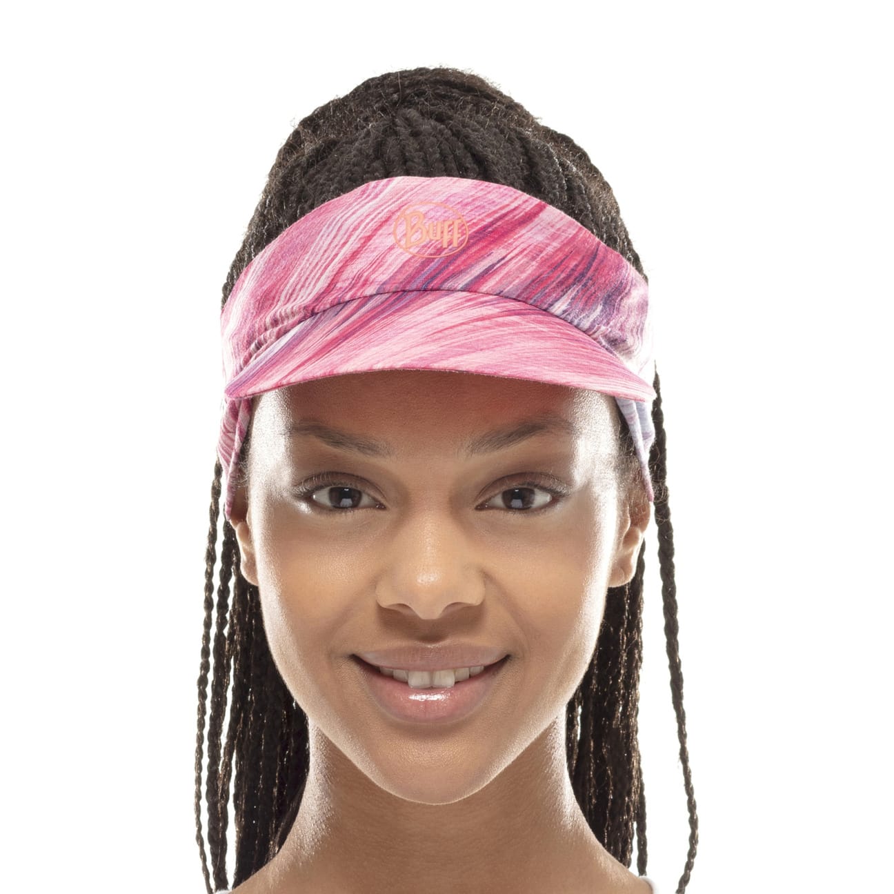 Pixel Pink Pack Run Visor by BUFF - £17.95