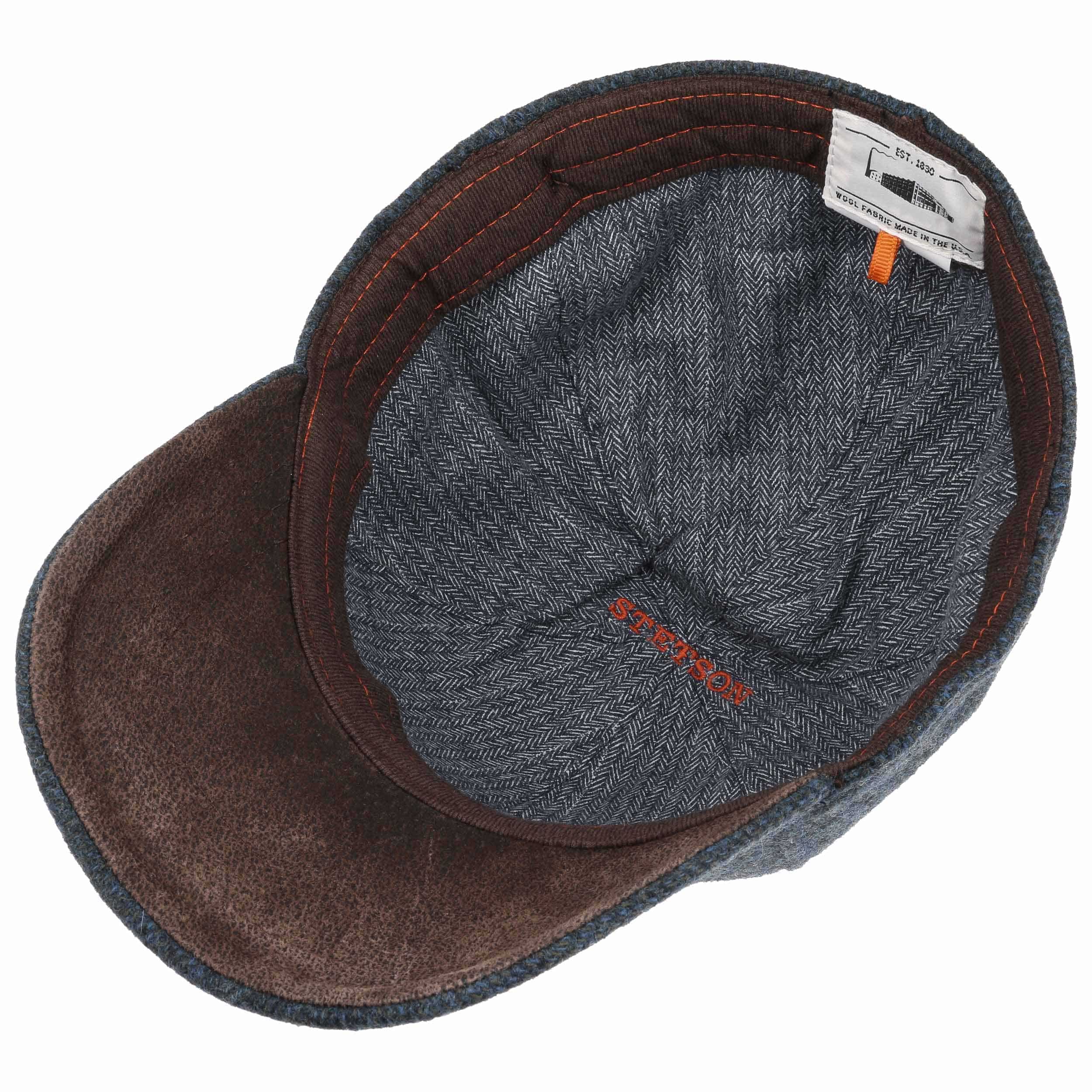 Plano Wool Cap by Stetson --> Shop Hats, Beanies & Caps online Hatshopping