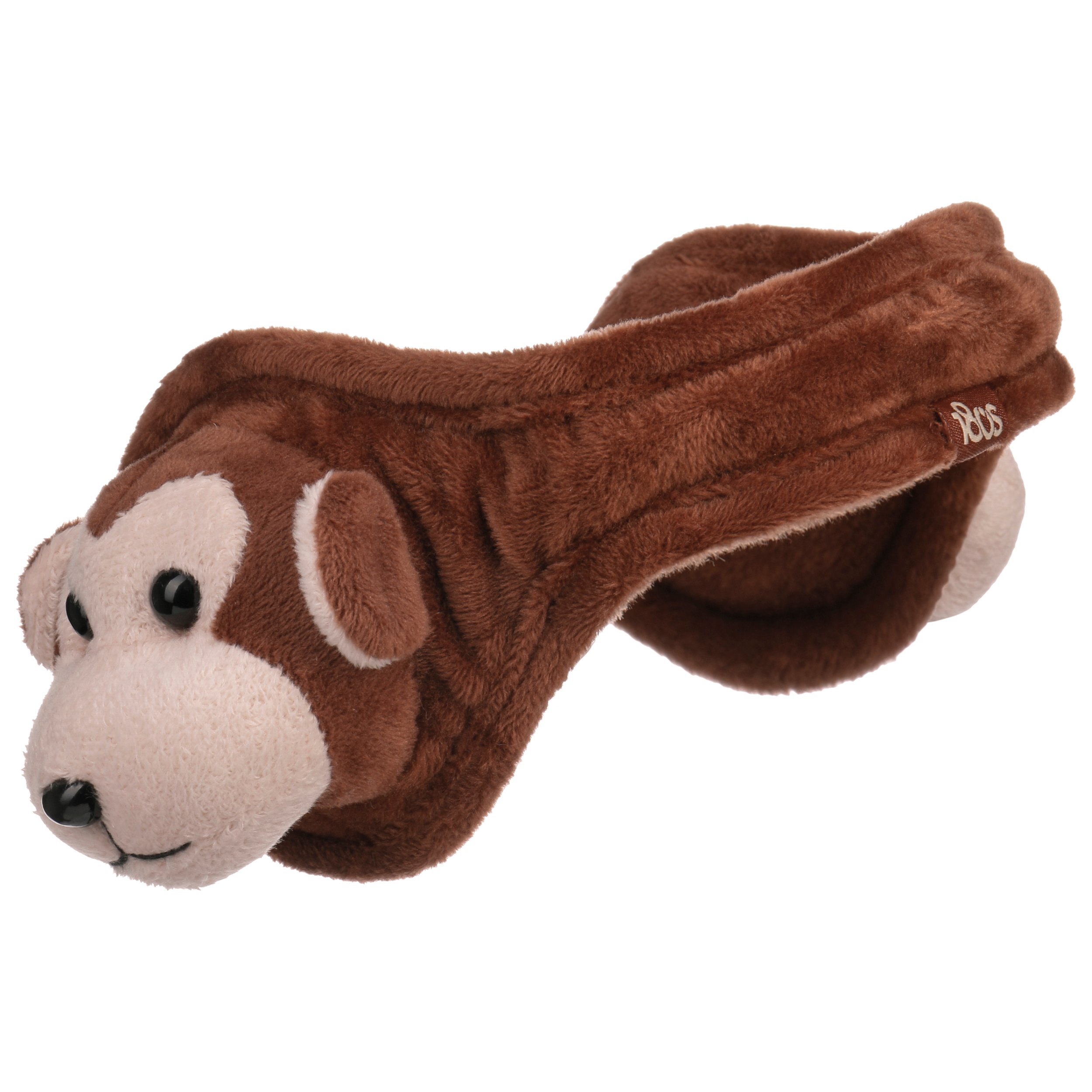 Plush Monkey Ear Warmers by 180s - £14.95
